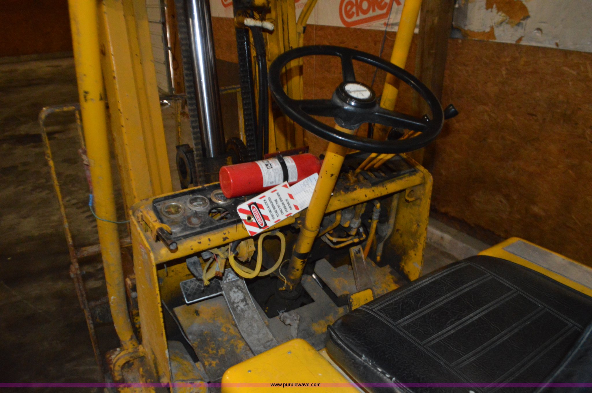 Caterpillar T50B forklift in Pattonsburg, MO | Item L2794 sold | Purple ...