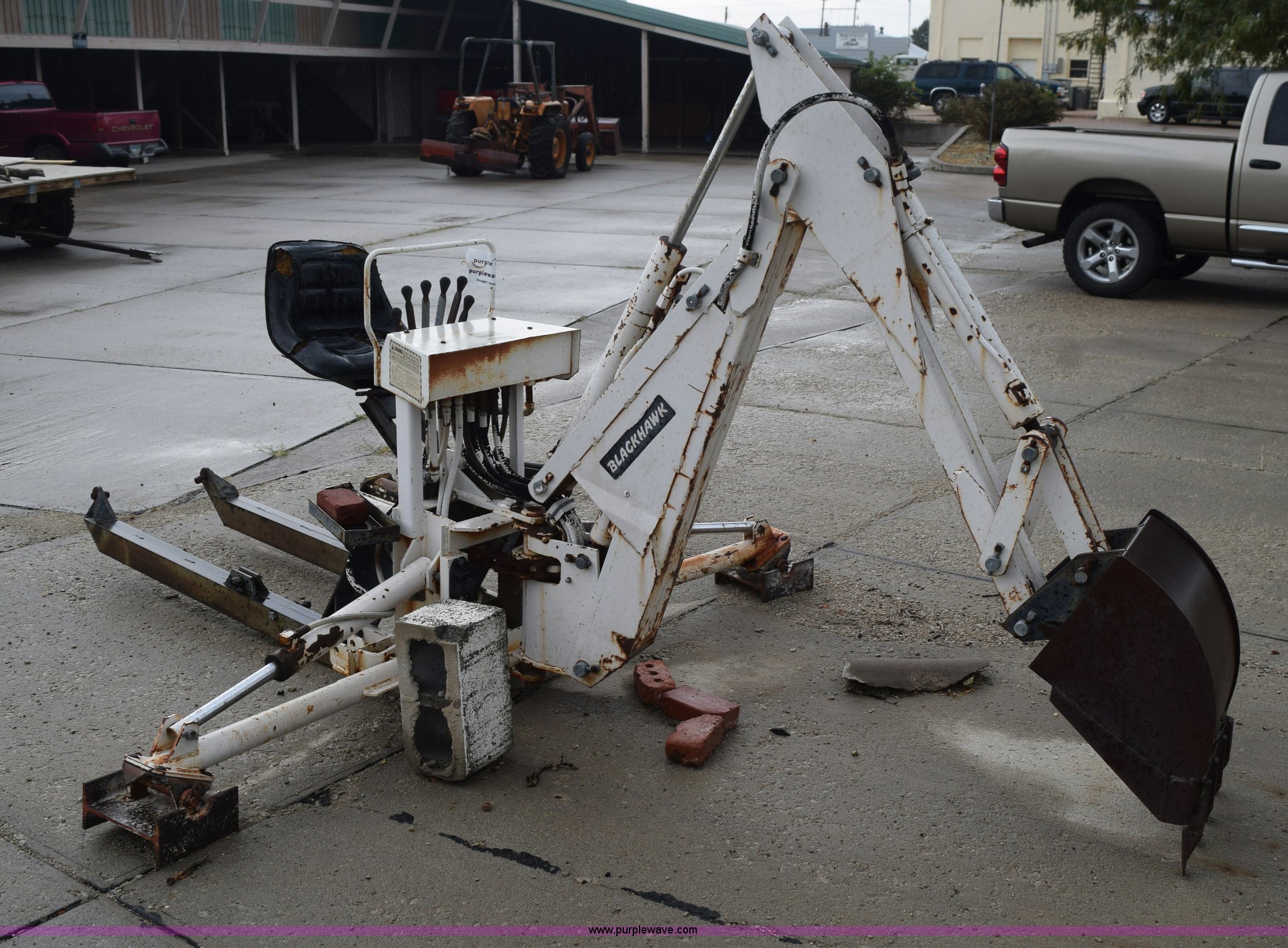 Black Hawk 728 backhoe attachment in Hill City, KS | Item L5999 sold ...