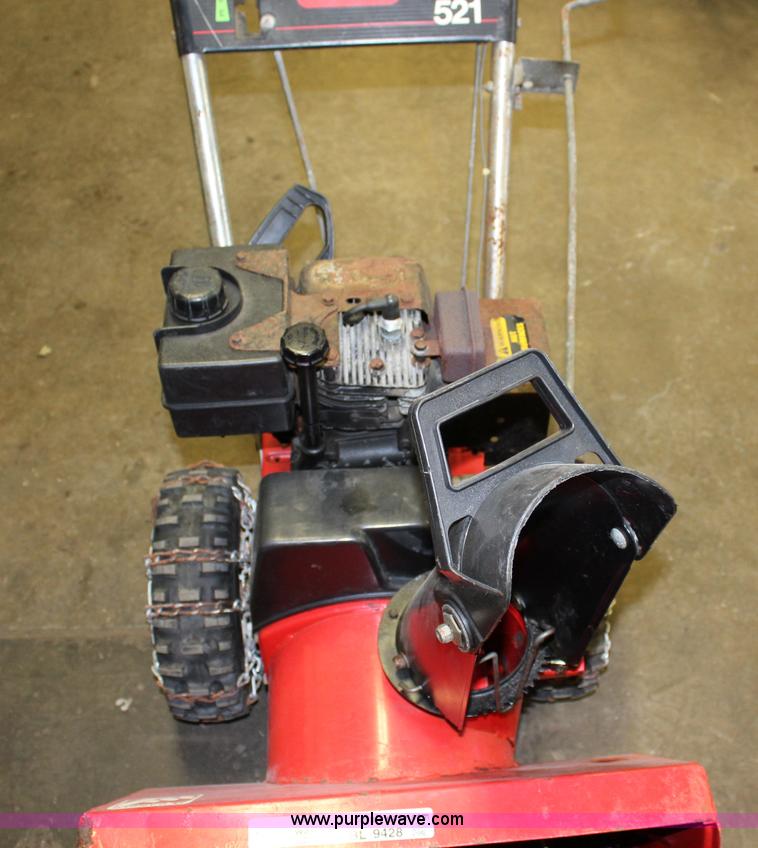 Toro 521 self-propelled snow blower in Prairie Village, KS | Item ...