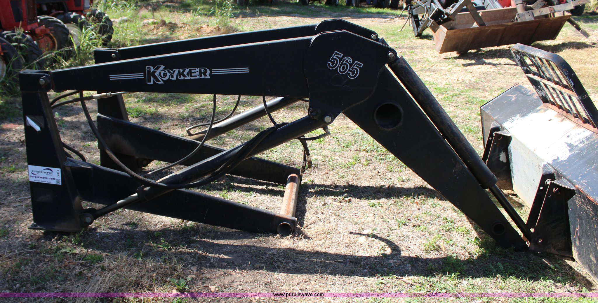 Koyker 565 loader in Stilwell, OK | Item J4318 sold | Purple Wave
