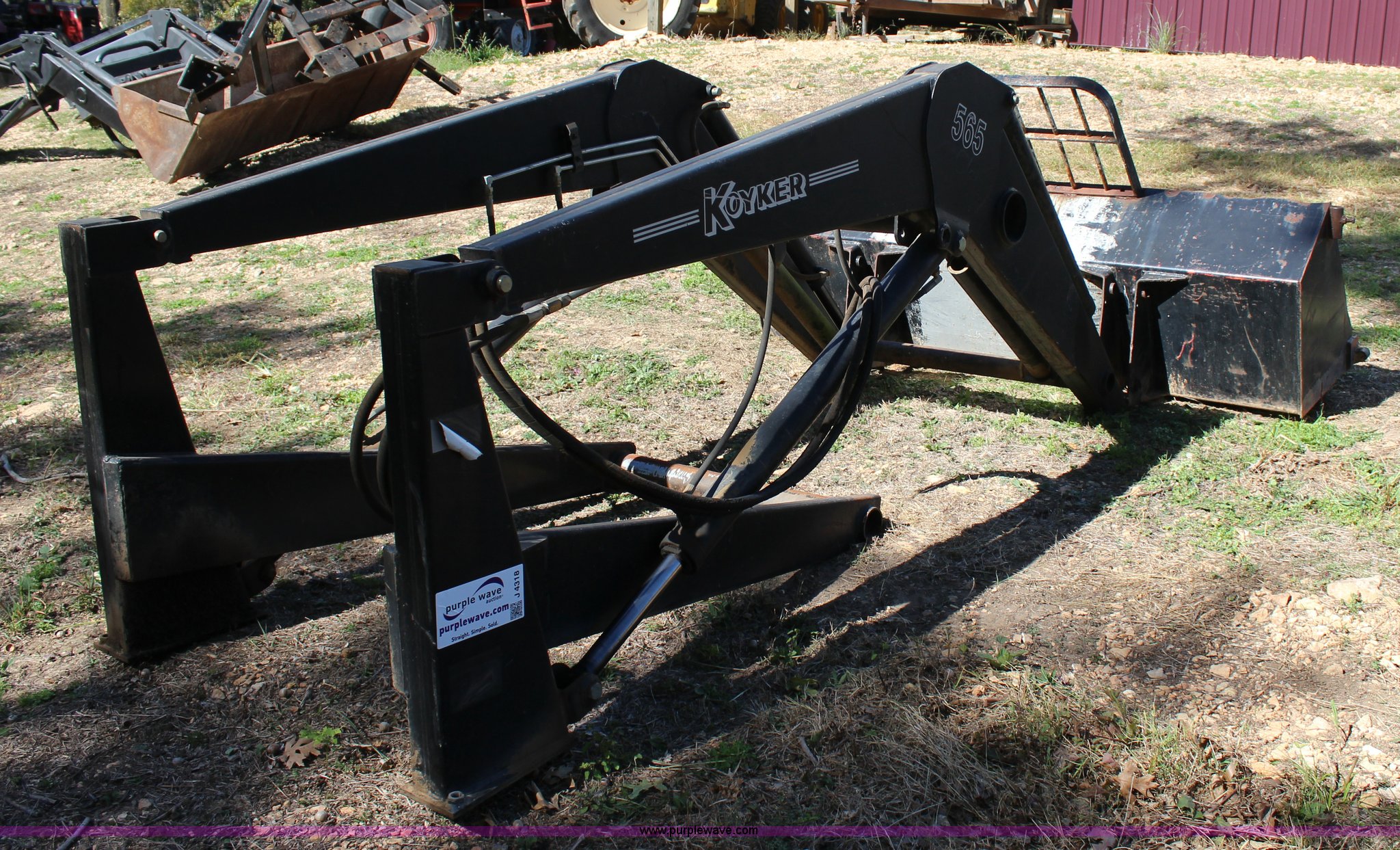 Koyker 565 loader in Stilwell, OK | Item J4318 sold | Purple Wave