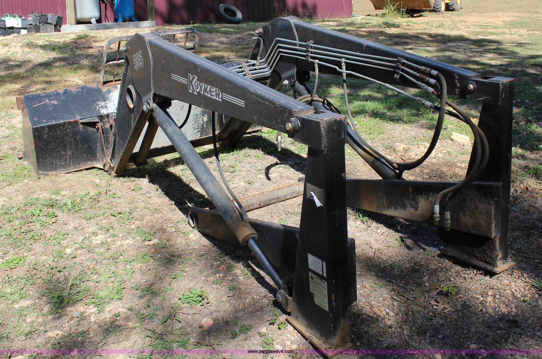Koyker 565 loader in Stilwell, OK | Item J4318 sold | Purple Wave