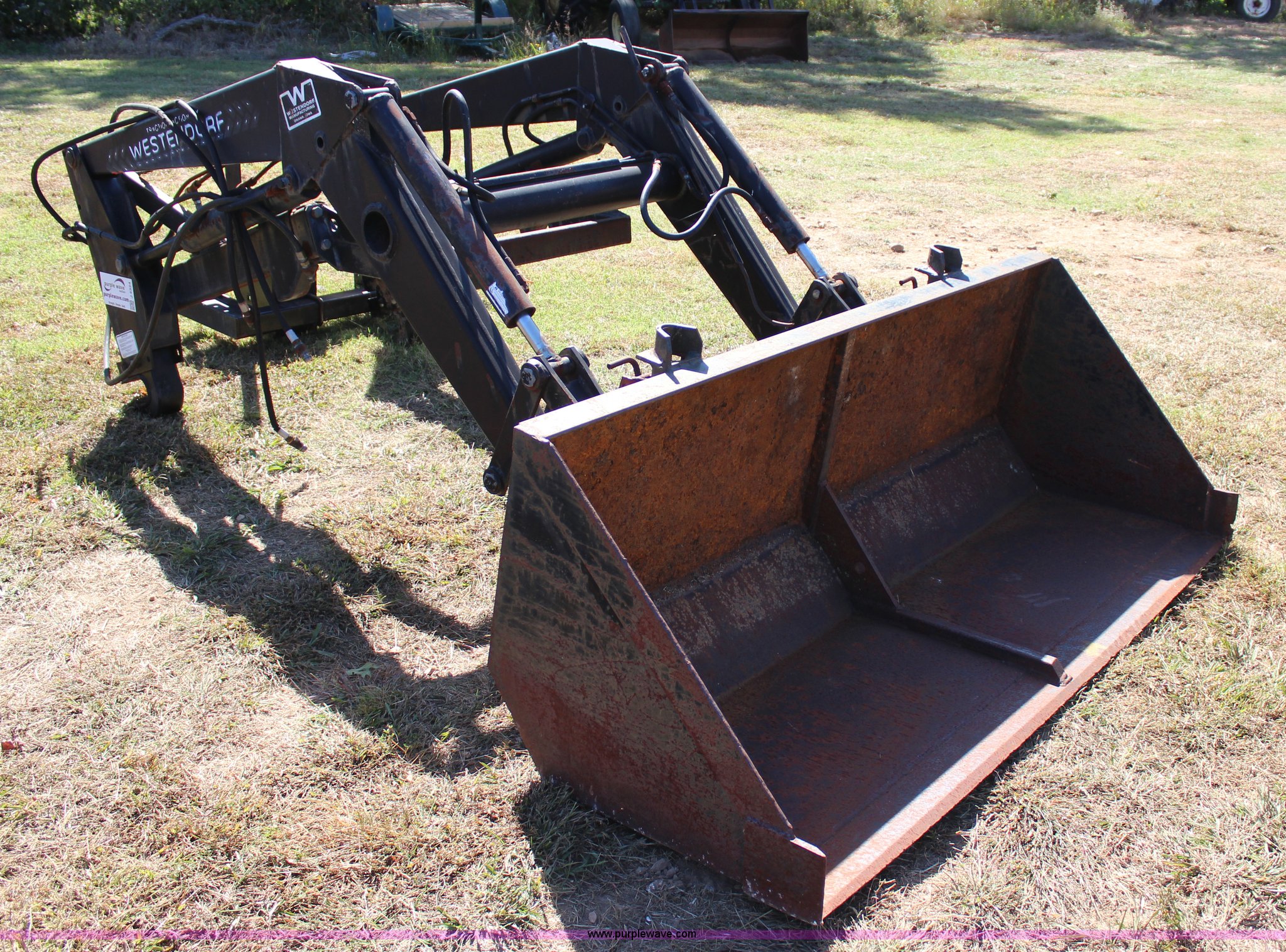 Westendorf TA26 loader in Stilwell, OK | Item J4324 sold | Purple Wave