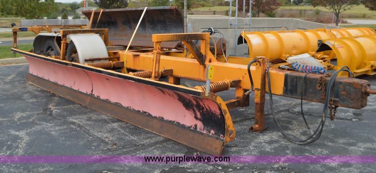 Towable snow plow in Lee's Summit, MO | Item BR9886 sold | Purple Wave