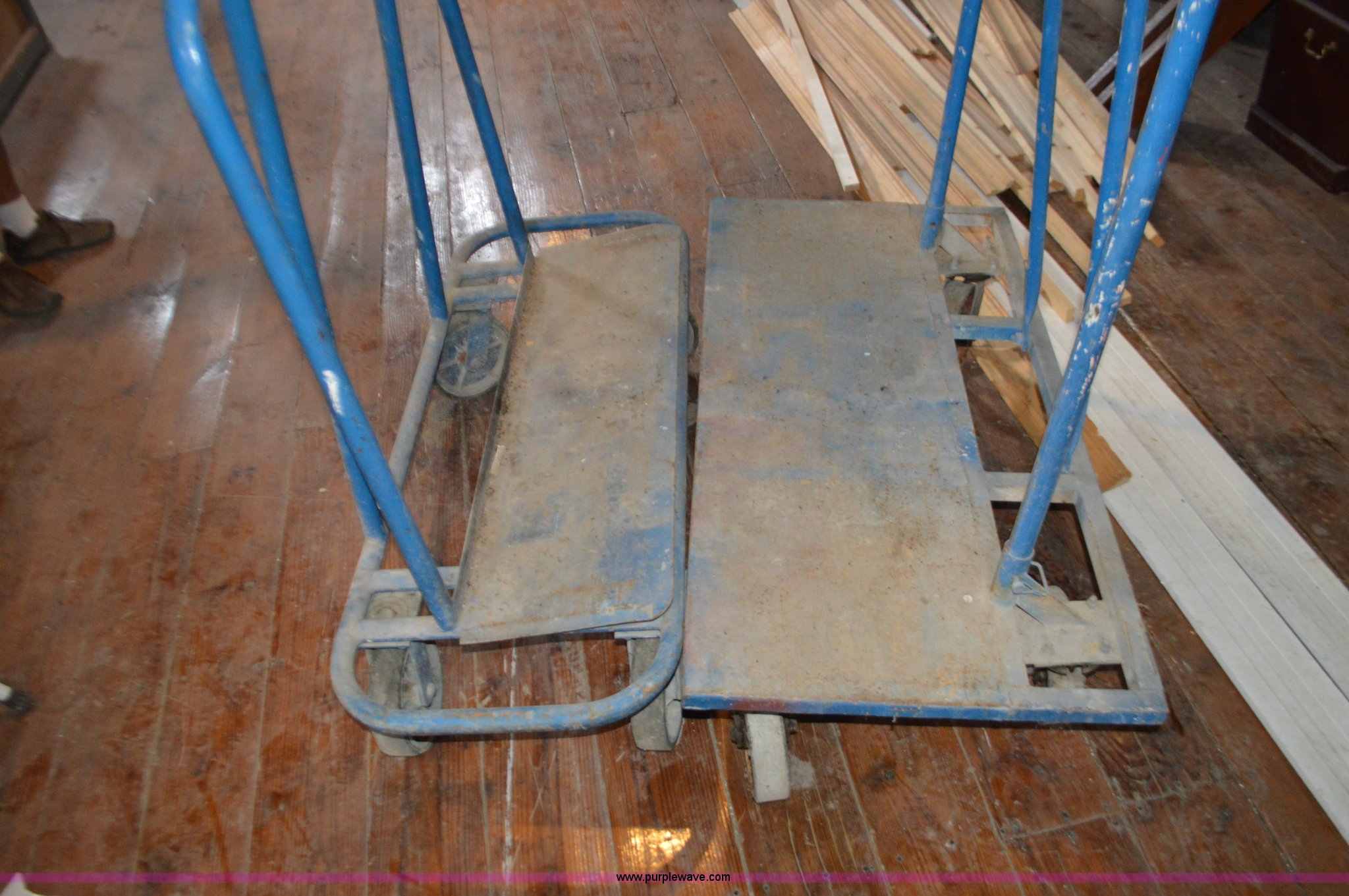 (2) sheet rock dollies in Lee's Summit, MO | Item I6405 sold | Purple Wave