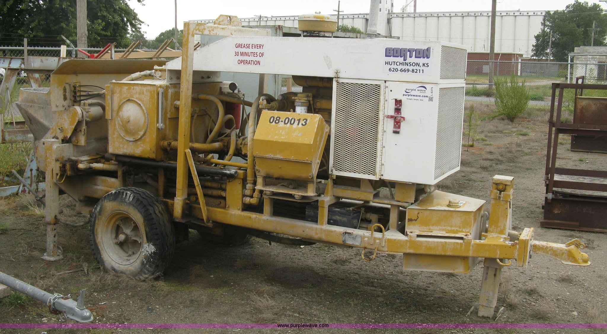 Morgan concrete pump in Hutchinson, KS | Item L6375 sold | Purple Wave