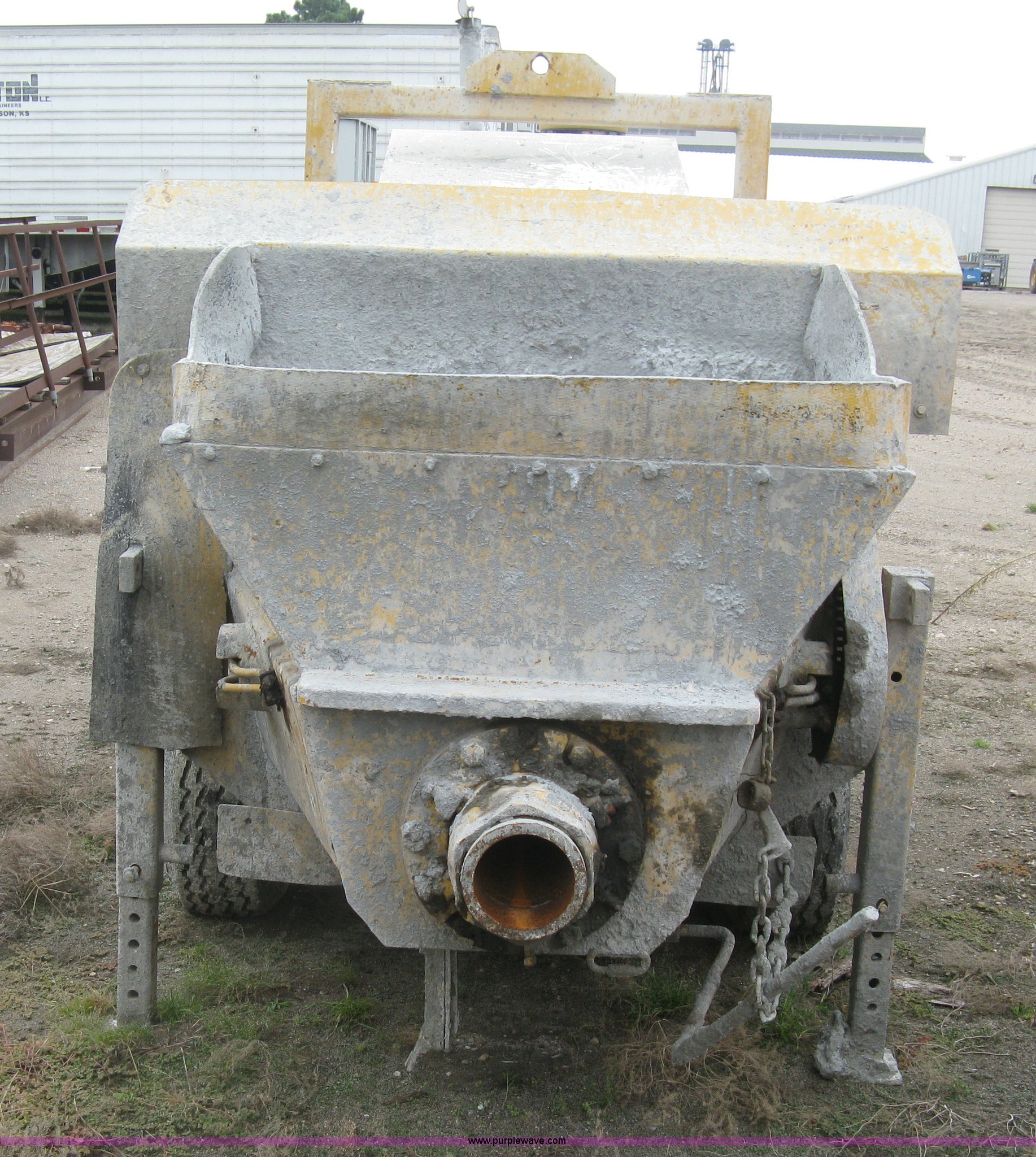 Morgan concrete pump in Hutchinson, KS | Item L6375 sold | Purple Wave