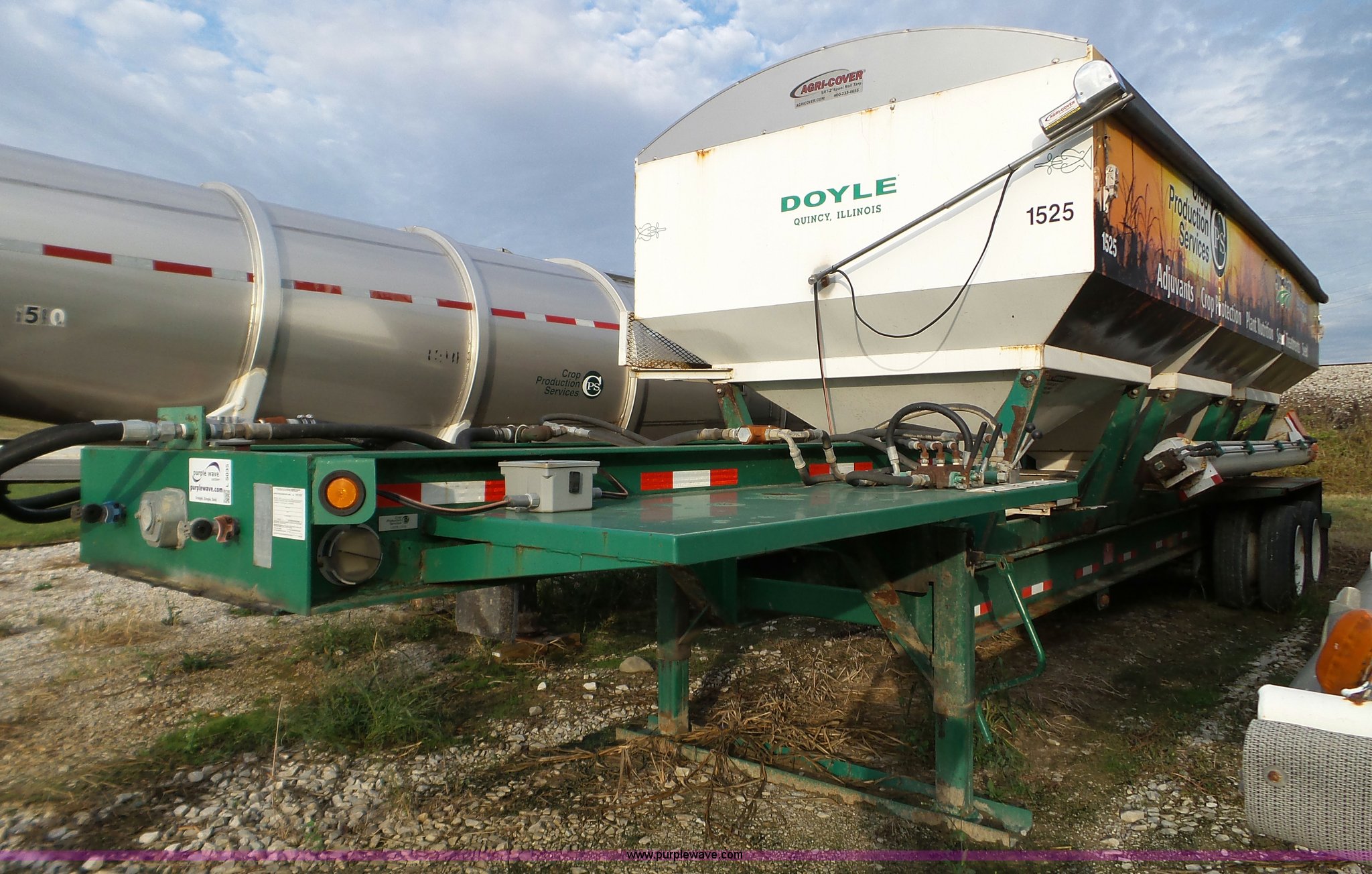 2007 Doyle tender trailer in Switz City, IN | Item L5035 sold | Purple Wave