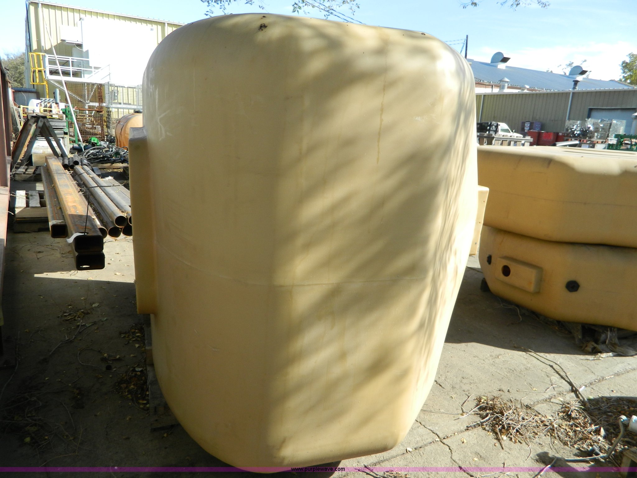 Poly hopper bin in Assaria, KS | Item BQ9931 sold | Purple Wave