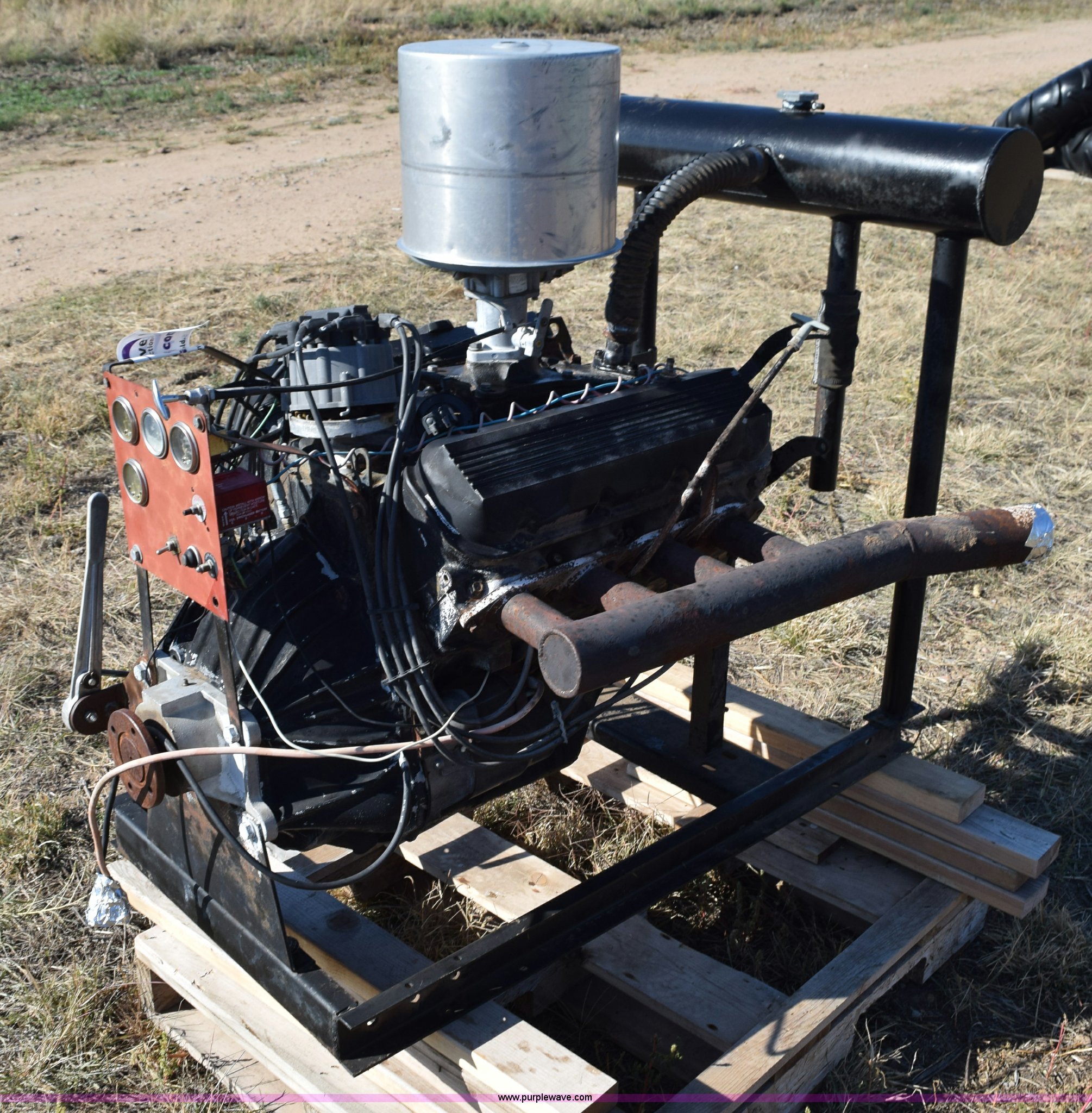 Eight cylinder gas irrigation engine in Dodge City, KS | Item J8499 ...