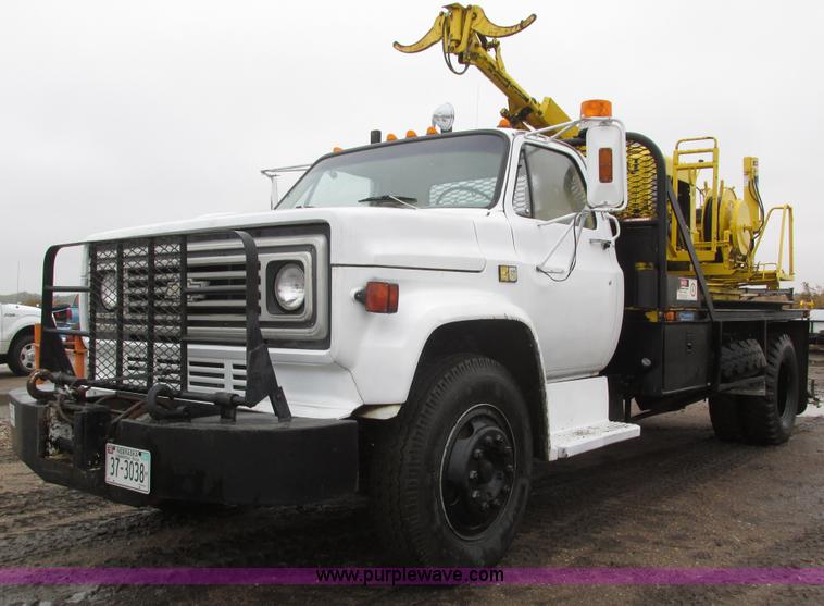 1981 Chevrolet C6500 Custom Deluxe digger derrick truck in Holdrege, NE ...
