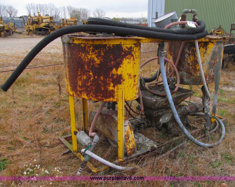 Chem Grout CG-500 High Pressure Series grout pump in Waterloo, IA ...