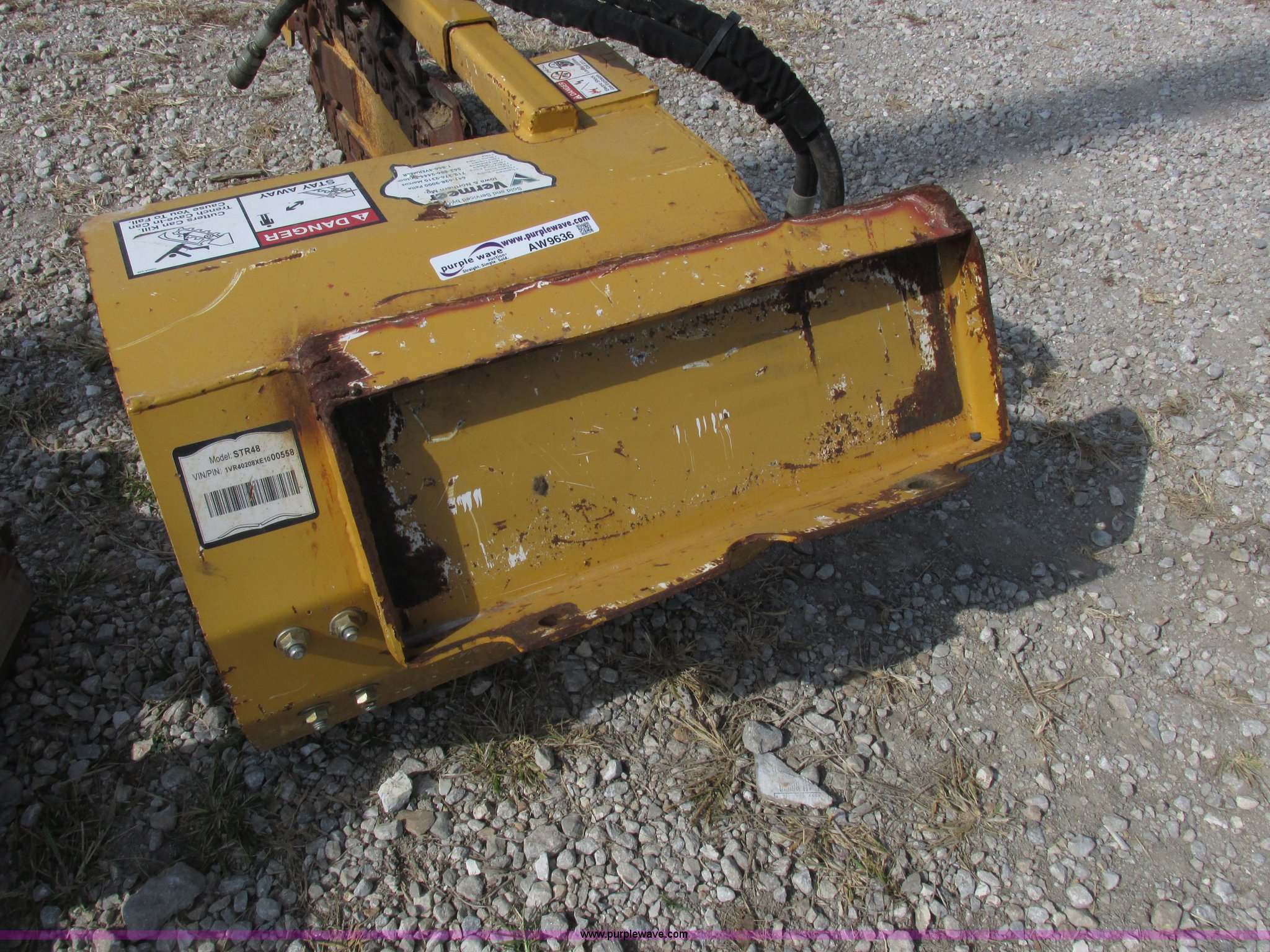 Vermeer STR48 trencher attachment in Columbia, MO | Item AW9636 sold ...