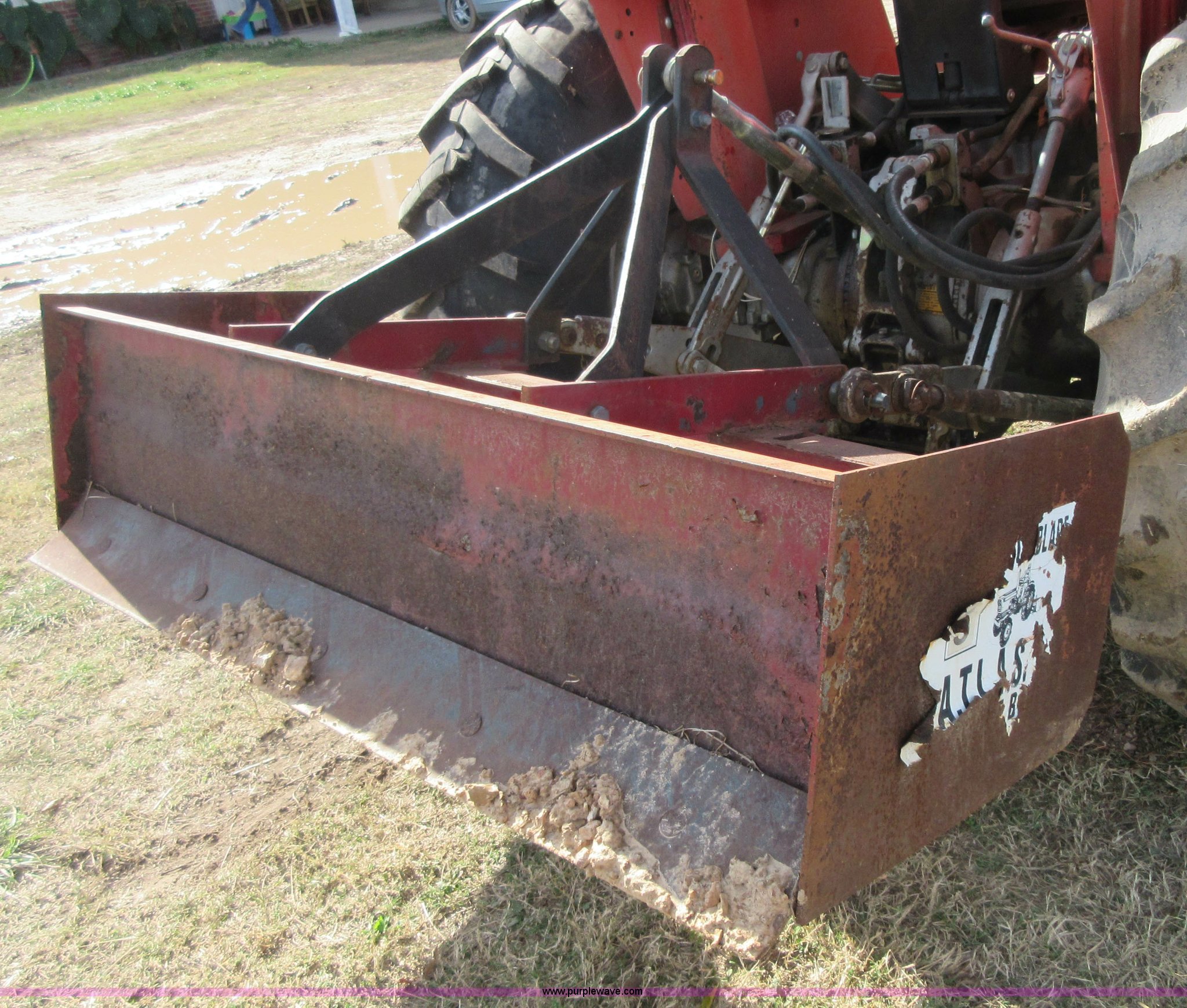 Atlas box blade in Spavinaw, OK | Item BB9058 sold | Purple Wave