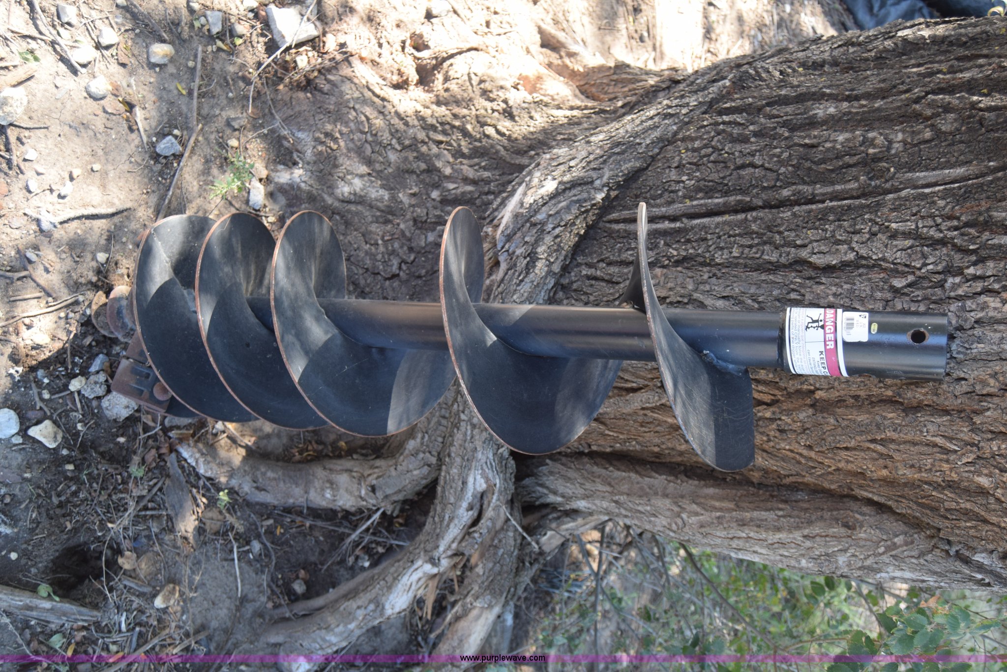 County-line post hole auger in Hesston, KS | Item BL9788 sold | Purple Wave