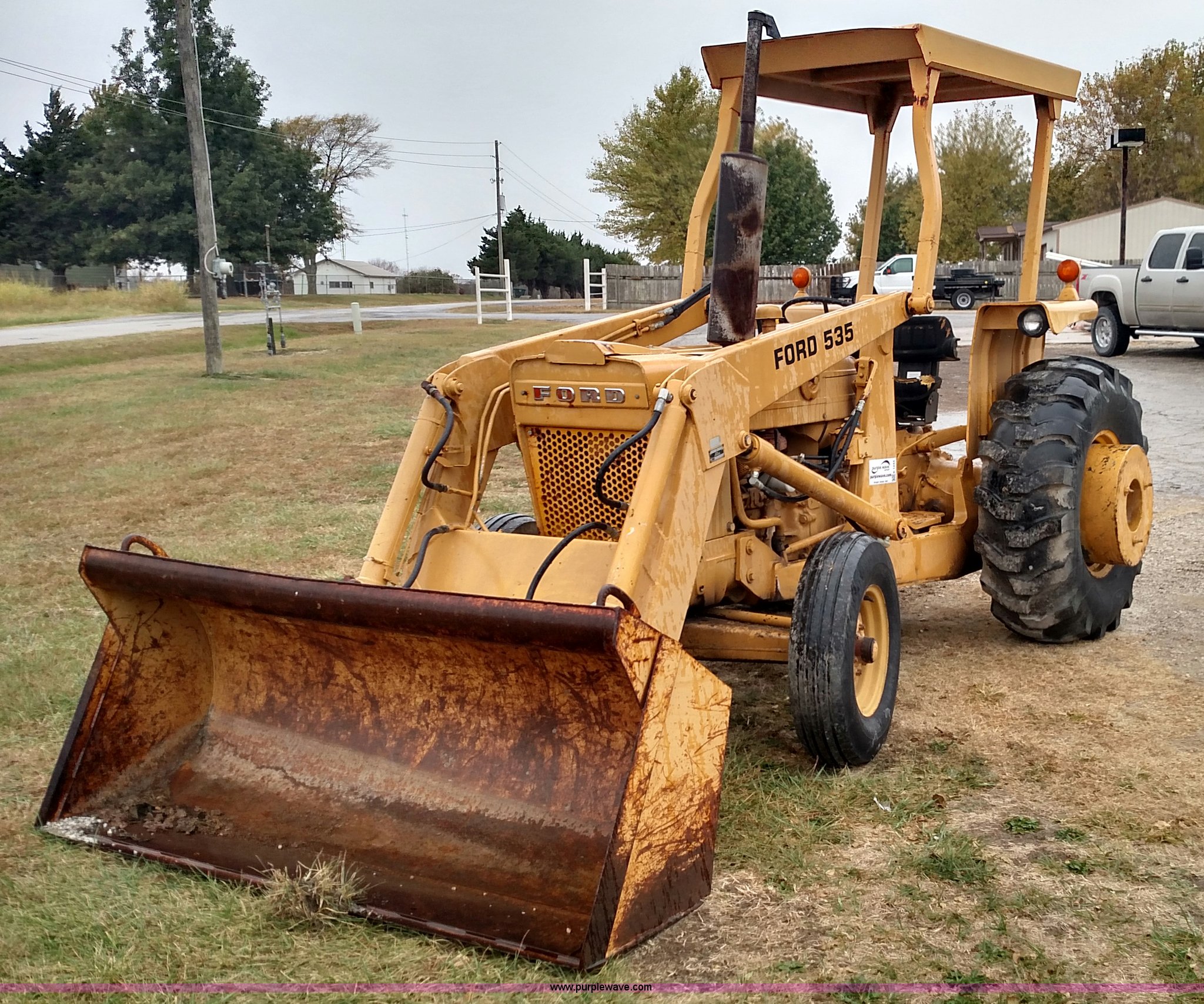 Ford 340 Tractor, Diesel, Front End Loader Assembly, 72, 60% OFF