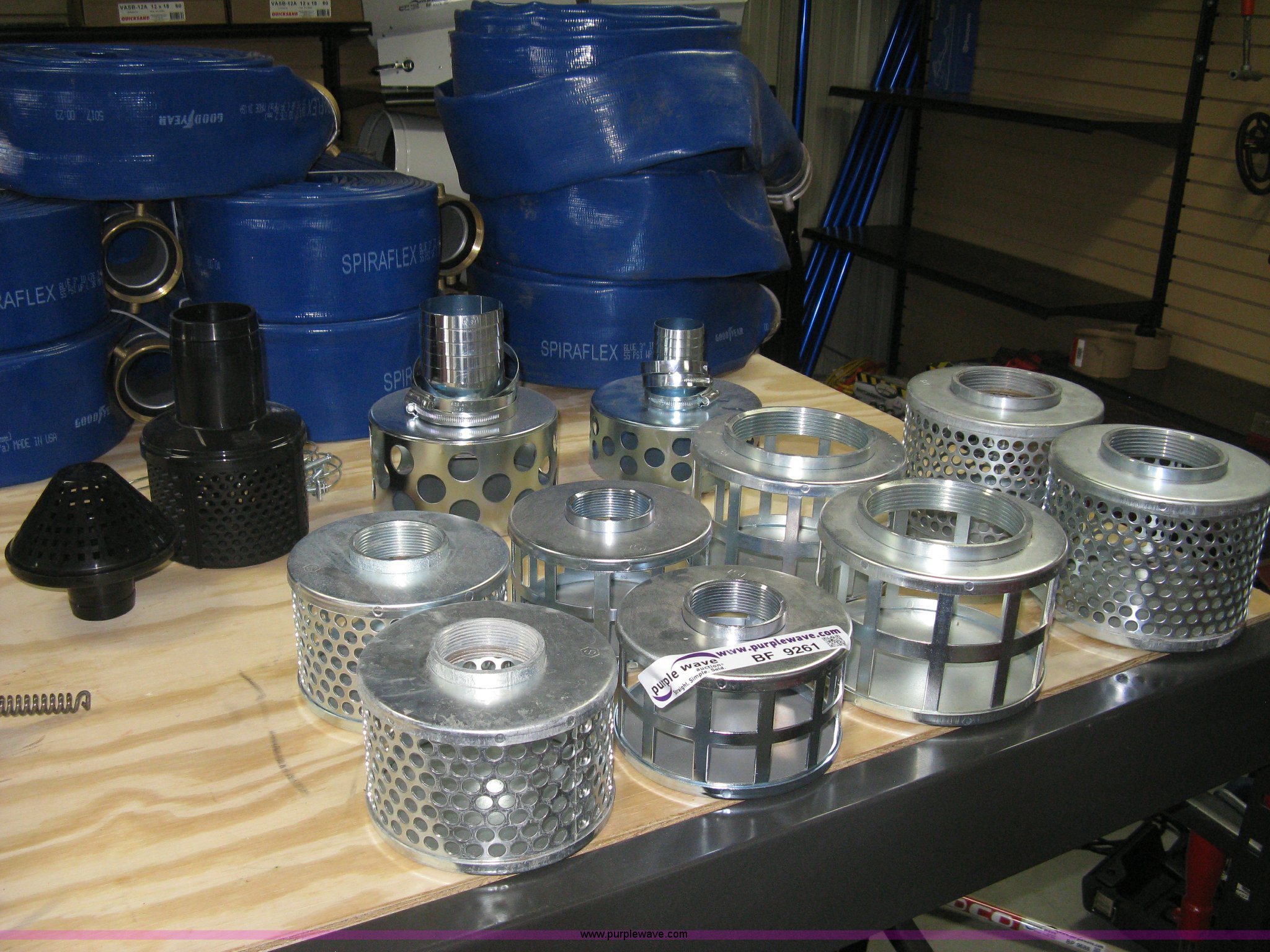 (12) sump hose screens in Wichita, KS | Item BF9261 sold | Purple Wave