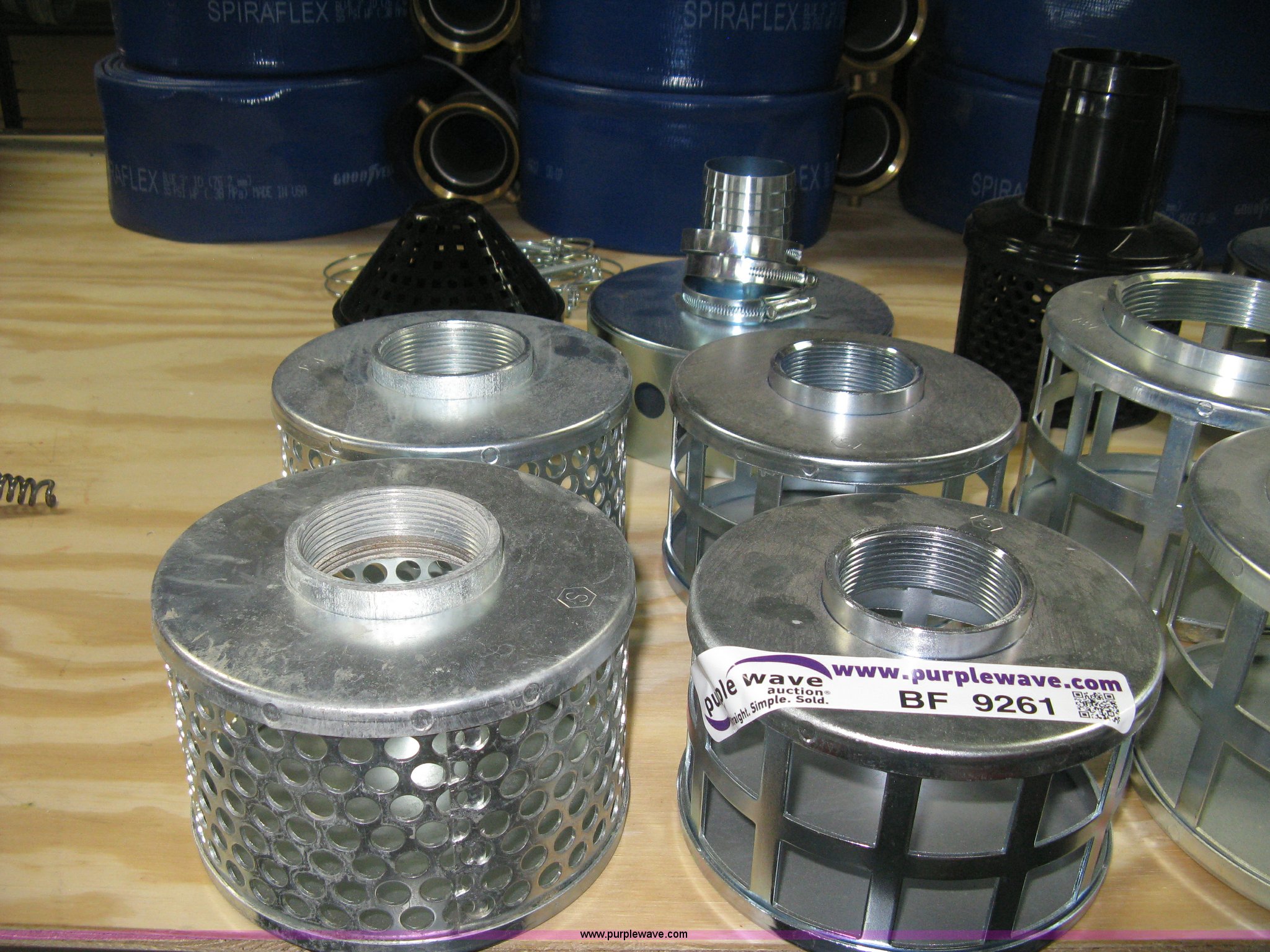 (12) sump hose screens in Wichita, KS | Item BF9261 sold | Purple Wave