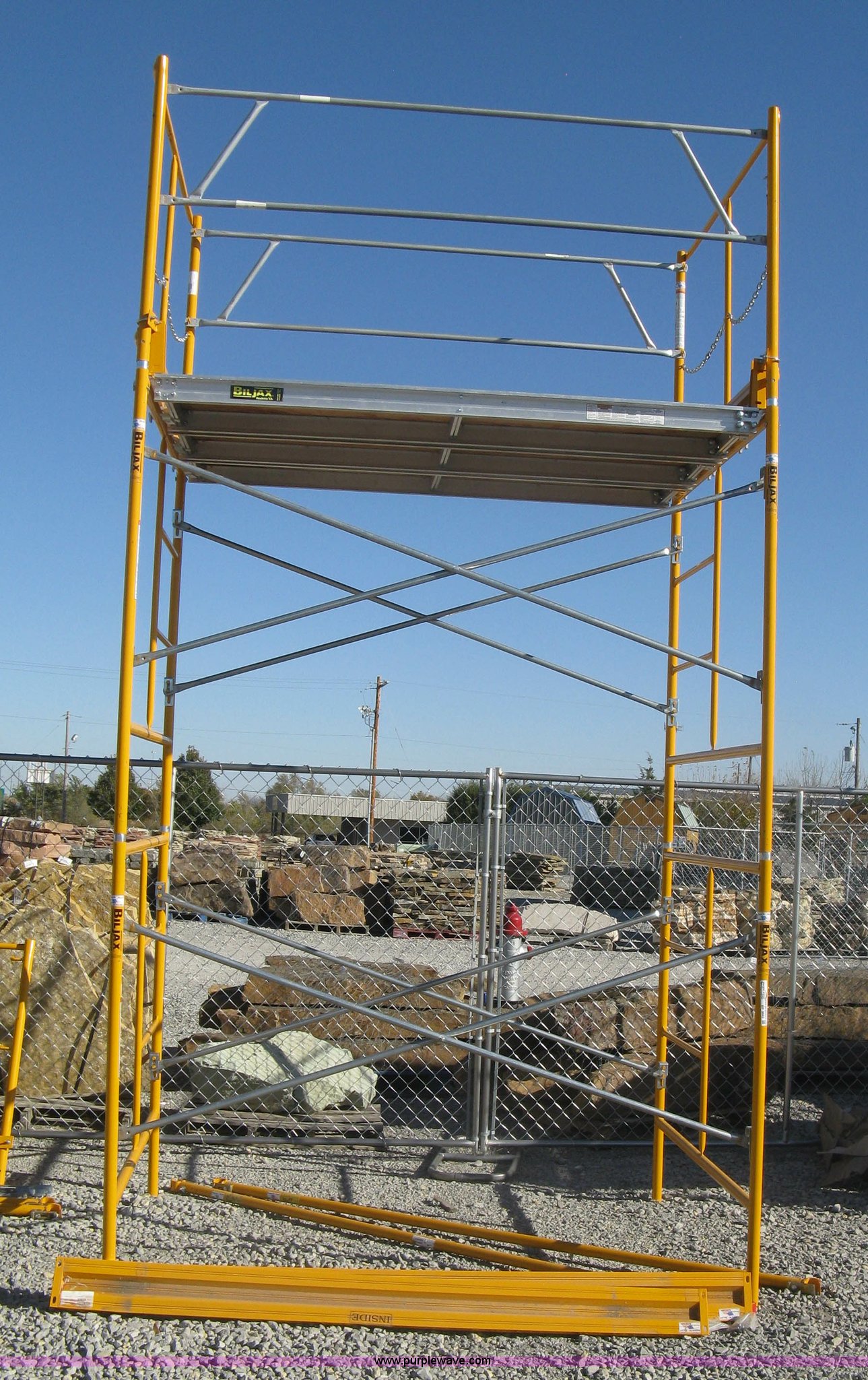 Bil-jax scaffolding in Wichita, KS | Item BP9662 sold | Purple Wave