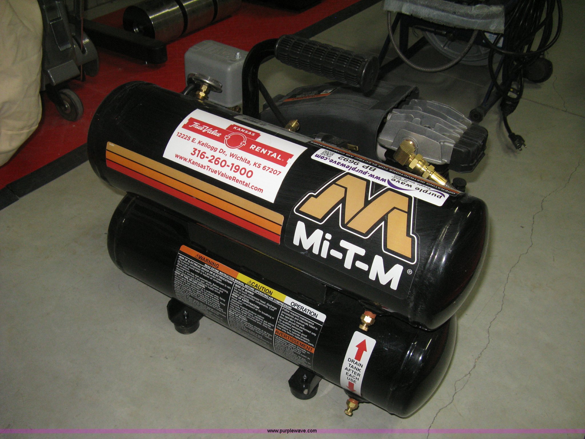 Mi-T-M AM1-HE02-05M air compressor in Wichita, KS | Item BP9692 sold ...