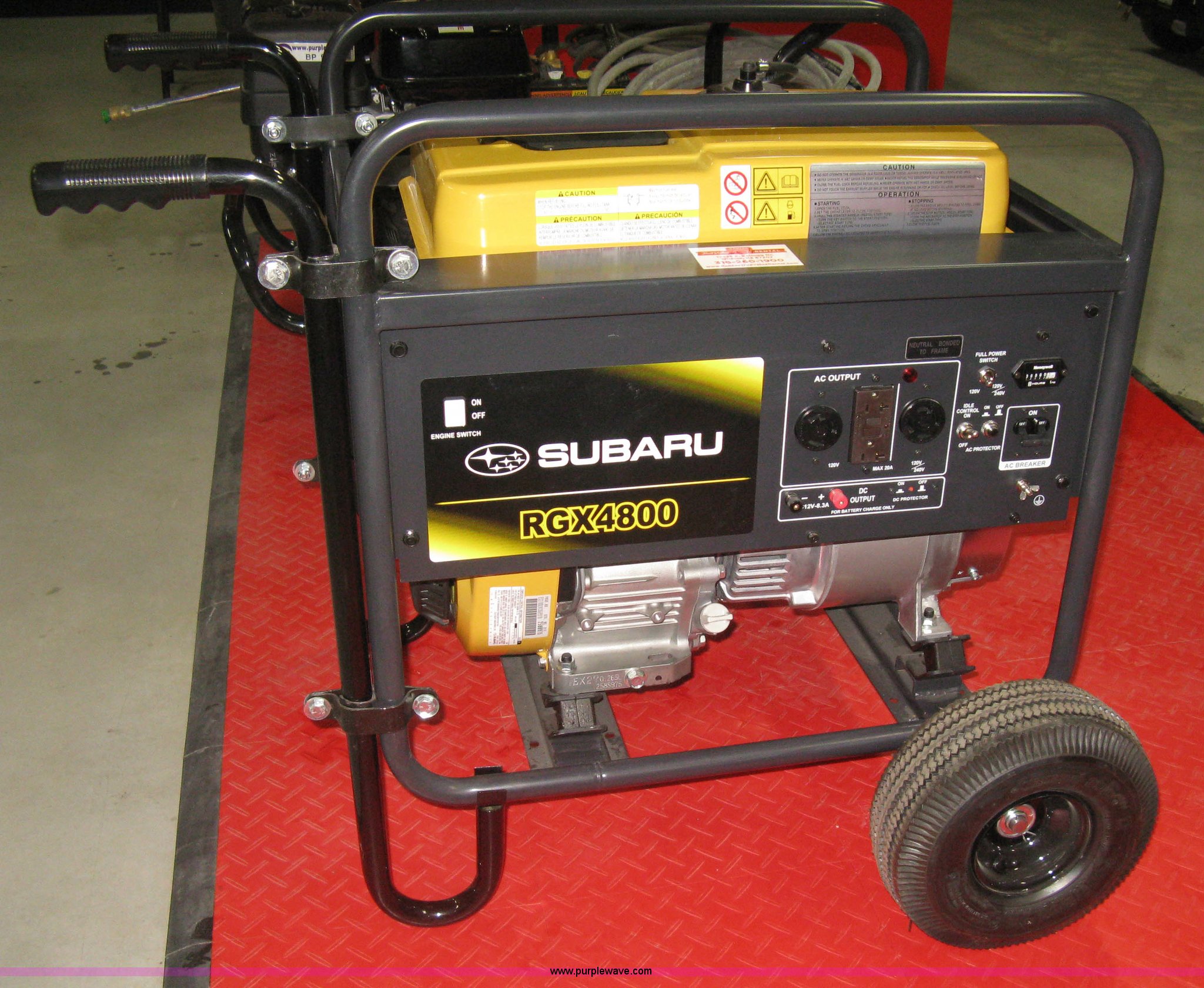 Subaru RGX4800 generator in Wichita, KS | Item BP9710 sold | Purple Wave