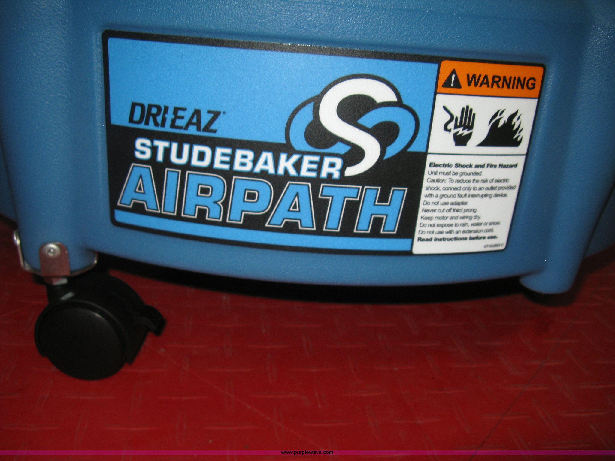 Dri-Eaz Studebaker F377 air path in Wichita, KS | Item BP9748 sold ...