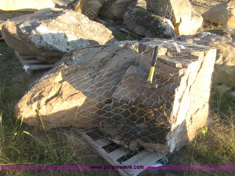 (2) moss rock boulders in Wichita, KS | Item BF9330 sold | Purple Wave