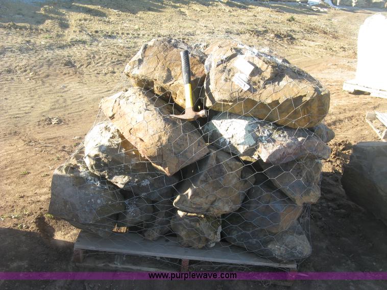 Moss rock boulders in Wichita, KS | Item BF9508 sold | Purple Wave