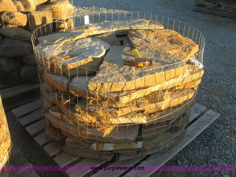 Rustic Arkansas flagstone basket in Wichita, KS | Item BF9641 sold ...