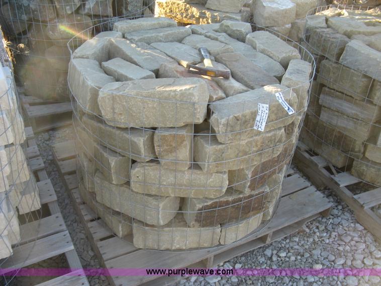 Oklahoma brown chopped stone edging in Wichita, KS | Item BF9664 sold ...