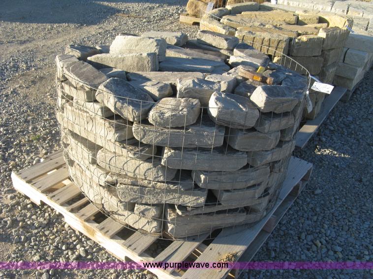 Oklahoma blue tumbled stone in Wichita, KS | Item BF9674 sold | Purple Wave