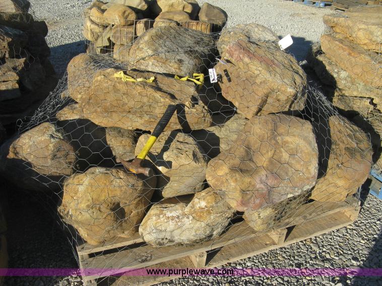 Approximately 25 moss rock creekstone boulders in Wichita, KS | Item ...