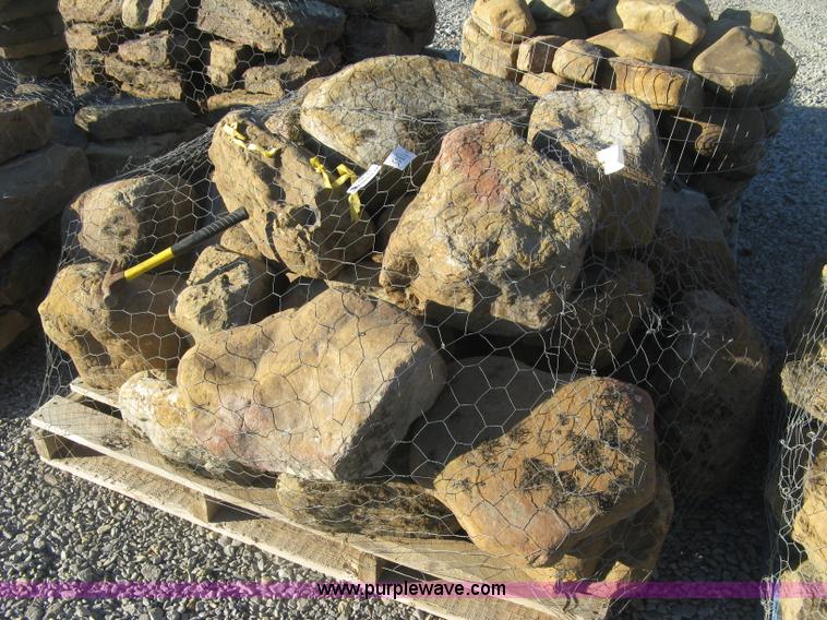 Approximately 25 moss rock creekstone boulders in Wichita, KS | Item ...