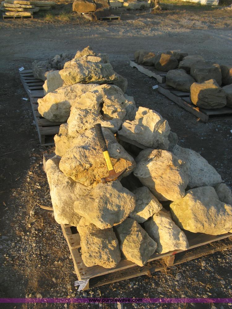 Kansas limestone boulders in Wichita, KS | Item BF9686 sold | Purple Wave