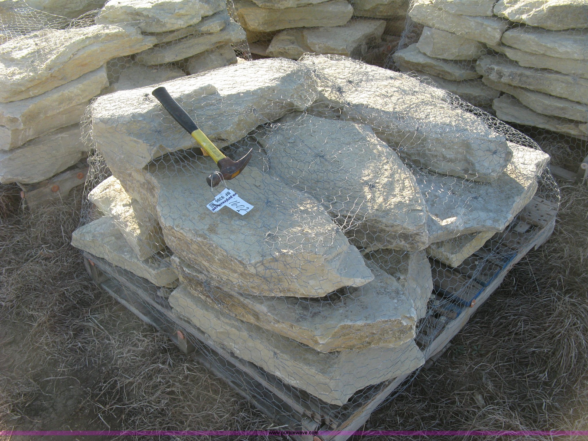 Native Kansas limestone retaining wall builders in Wichita, KS | Item ...