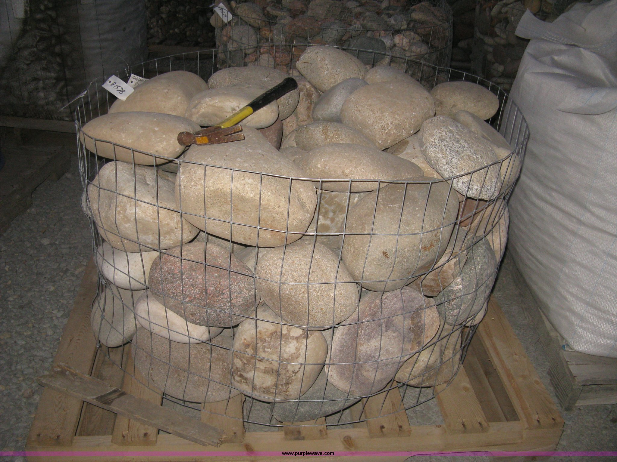 Colorado premium #5 river rock basket in Wichita, KS | Item BF9460 sold ...