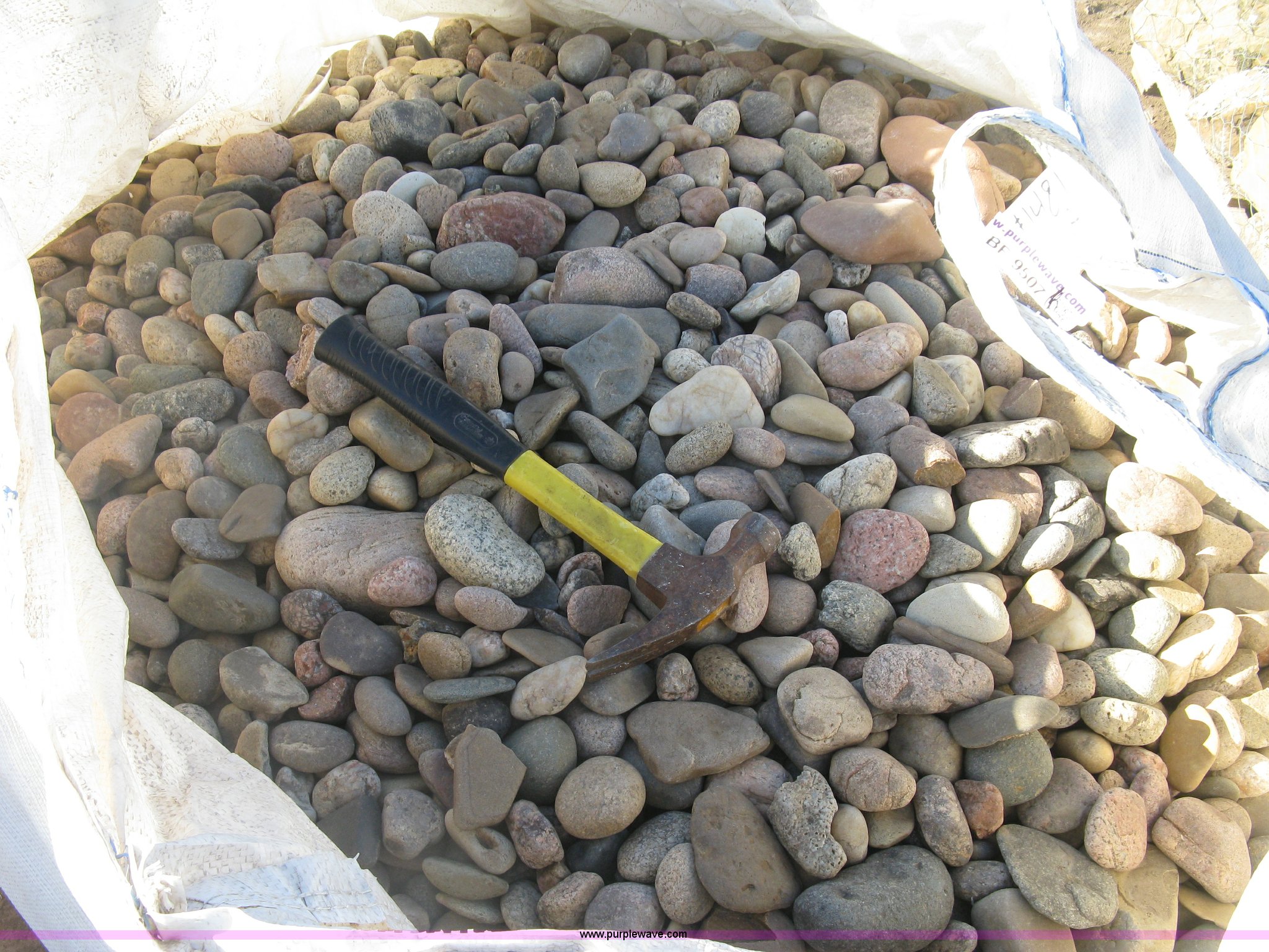 Kansas #4 river rock in Wichita, KS | Item BF9507 sold | Purple Wave