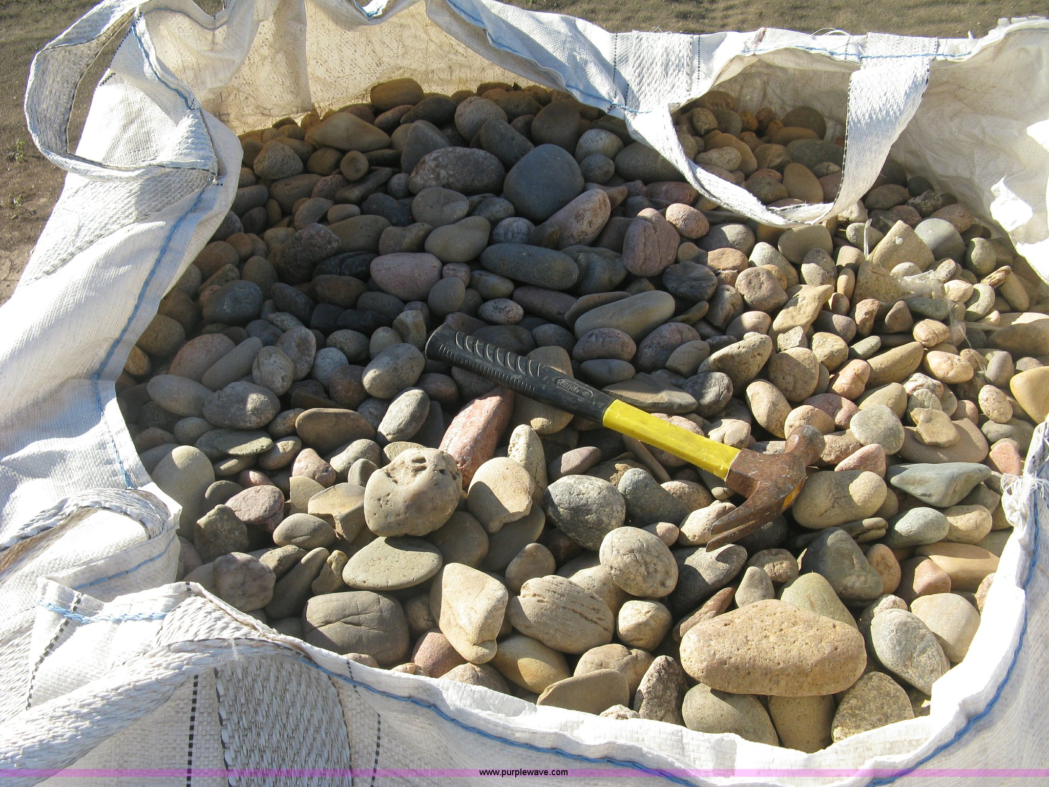 Kansas #4 river rock in Wichita, KS | Item BF9507 sold | Purple Wave