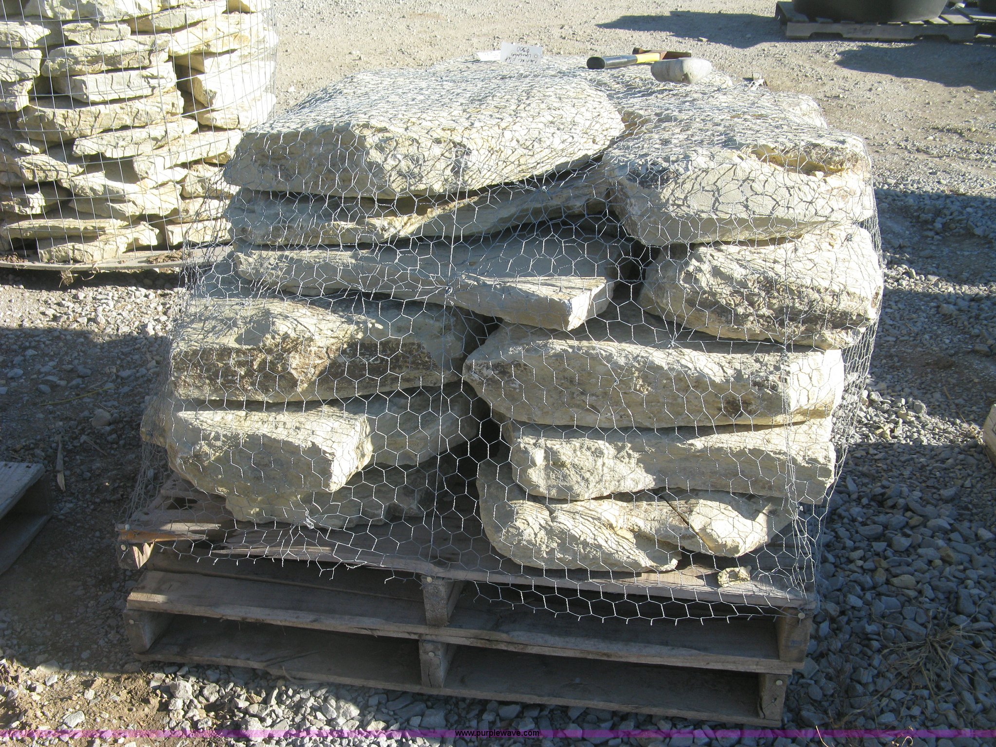 Kansas native limestone retaining wall stone in Wichita, KS | Item ...