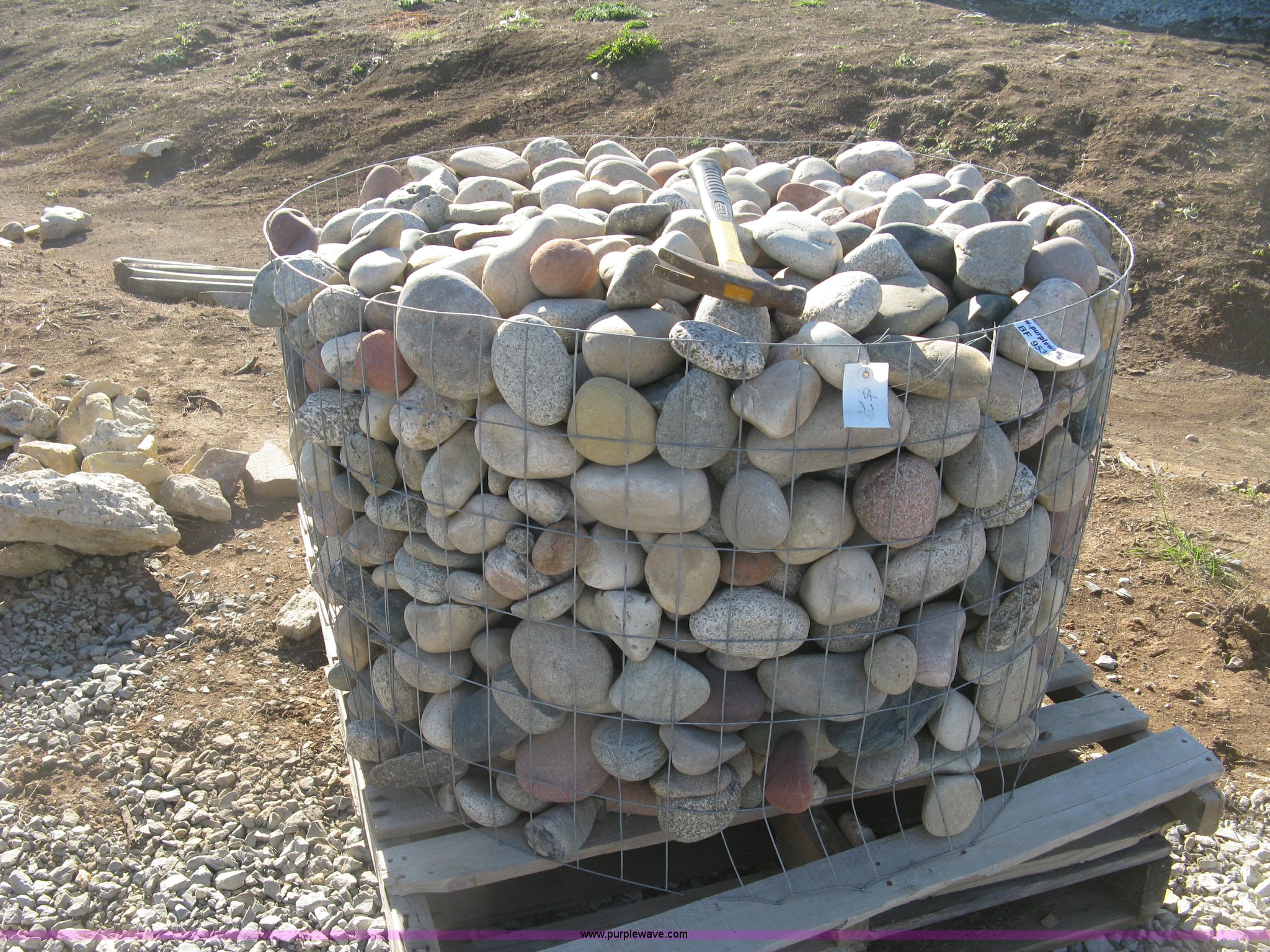 Colorado premium #4 river rock basket in Wichita, KS | Item BF9538 sold ...