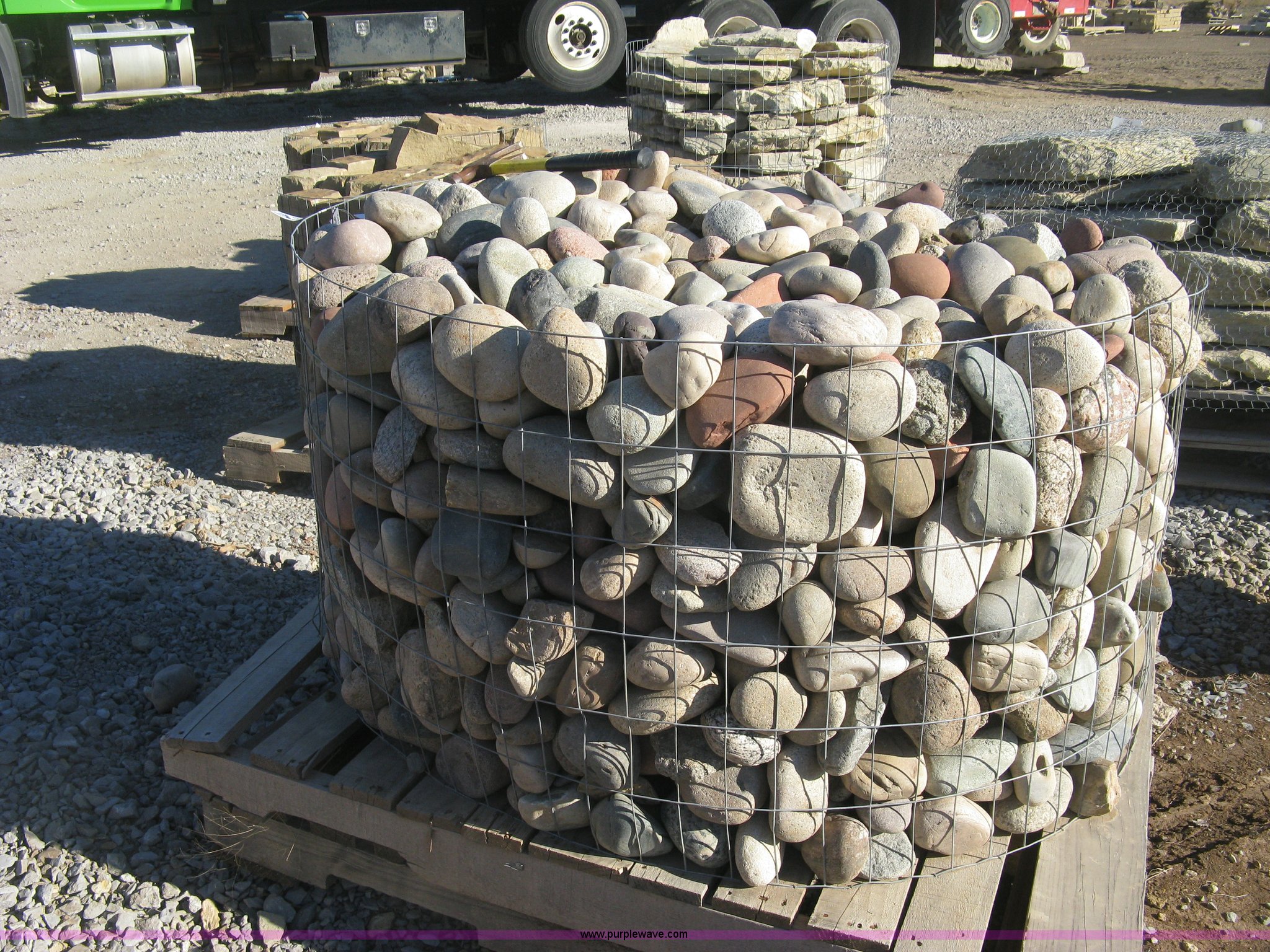 Colorado premium #4 river rock basket in Wichita, KS | Item BF9538 sold ...