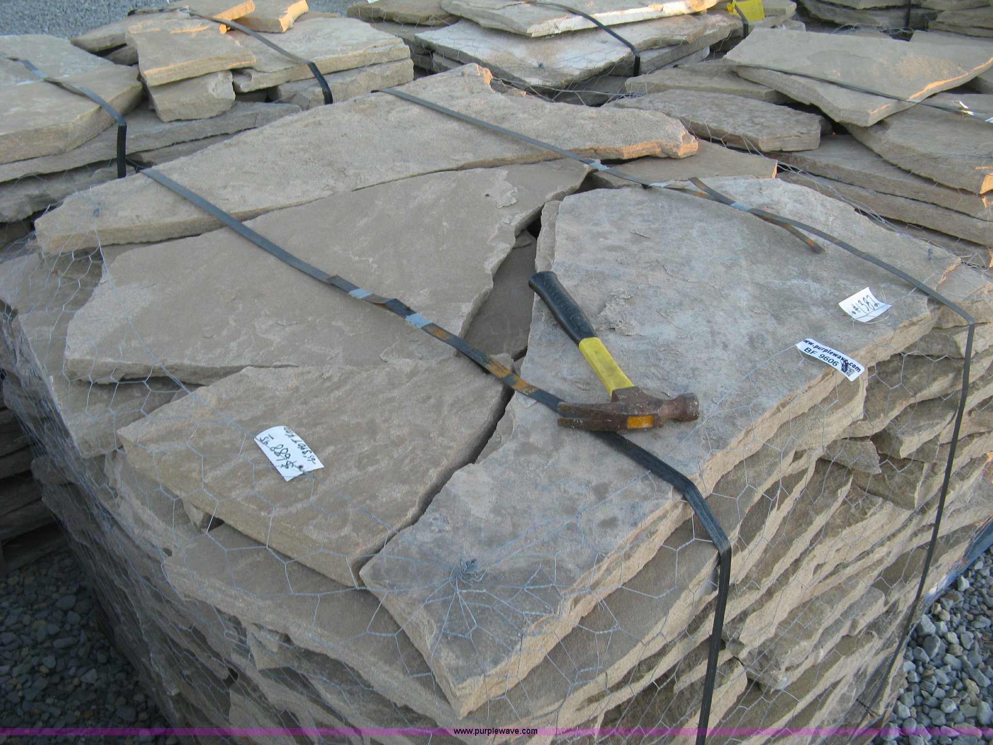 Southwest flagstone in Wichita, KS | Item BF9606 sold | Purple Wave