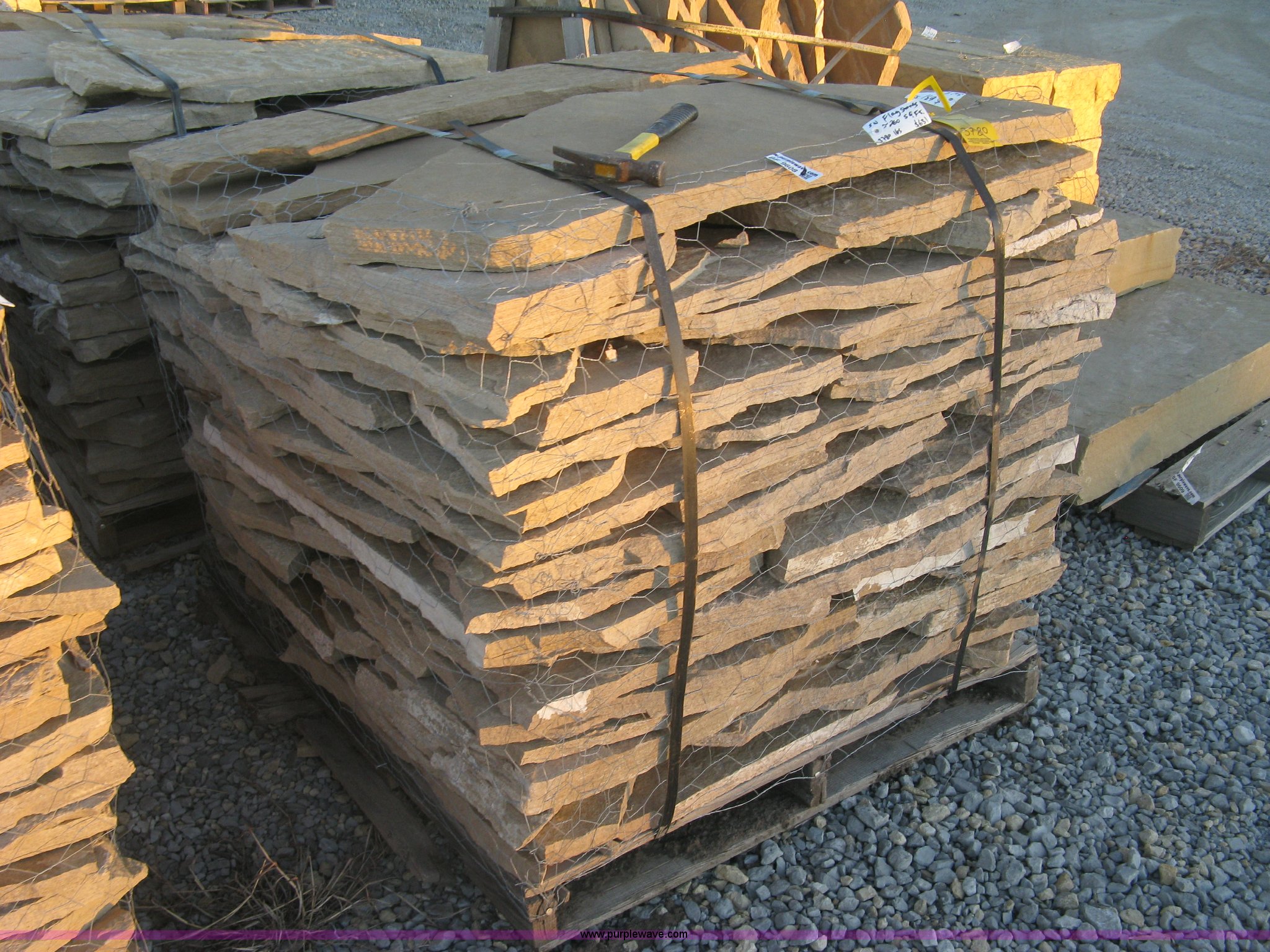Southwest flagstone in Wichita, KS | Item BF9608 sold | Purple Wave