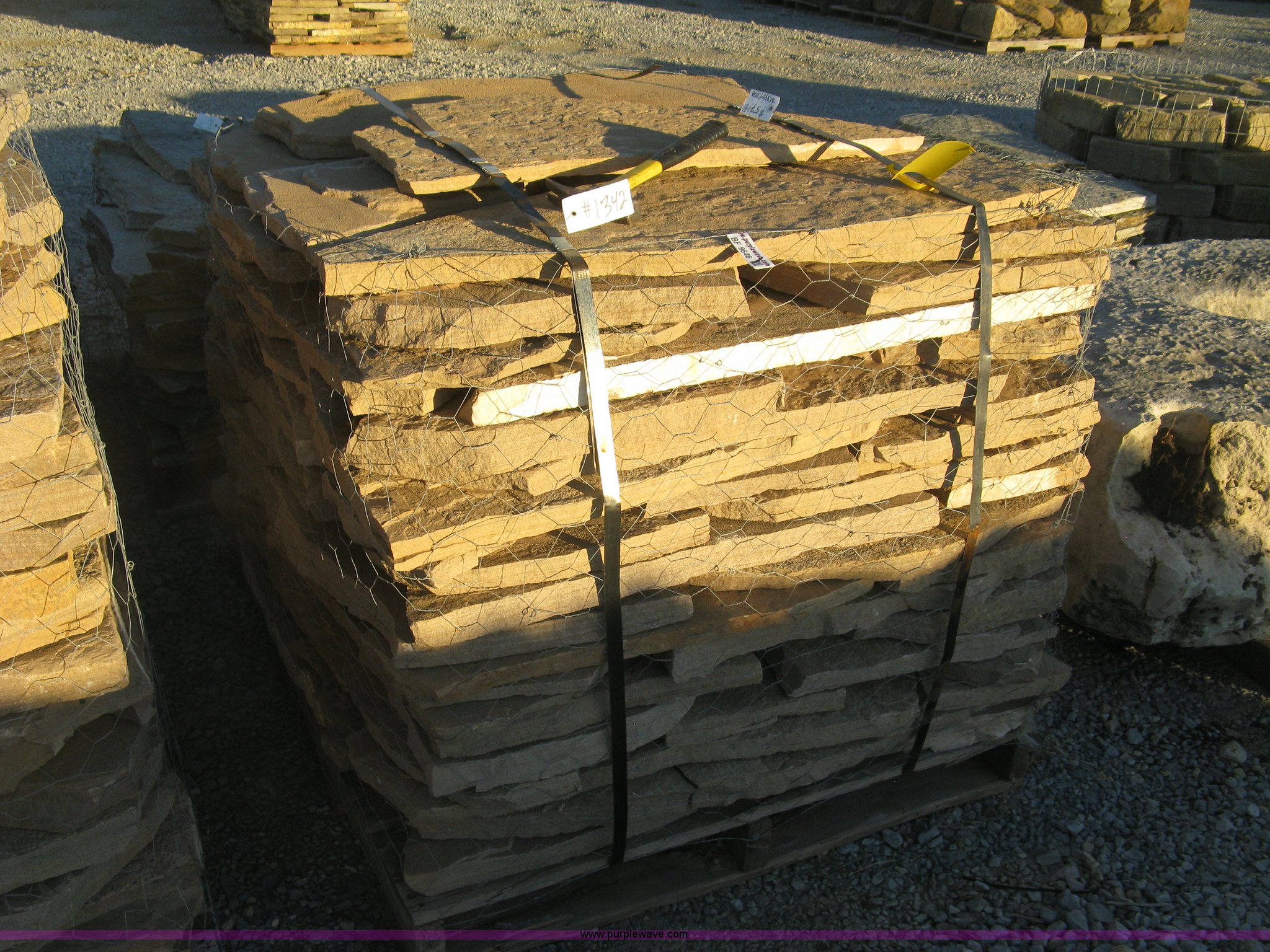 Southwest flagstone in Wichita, KS | Item BF9646 sold | Purple Wave