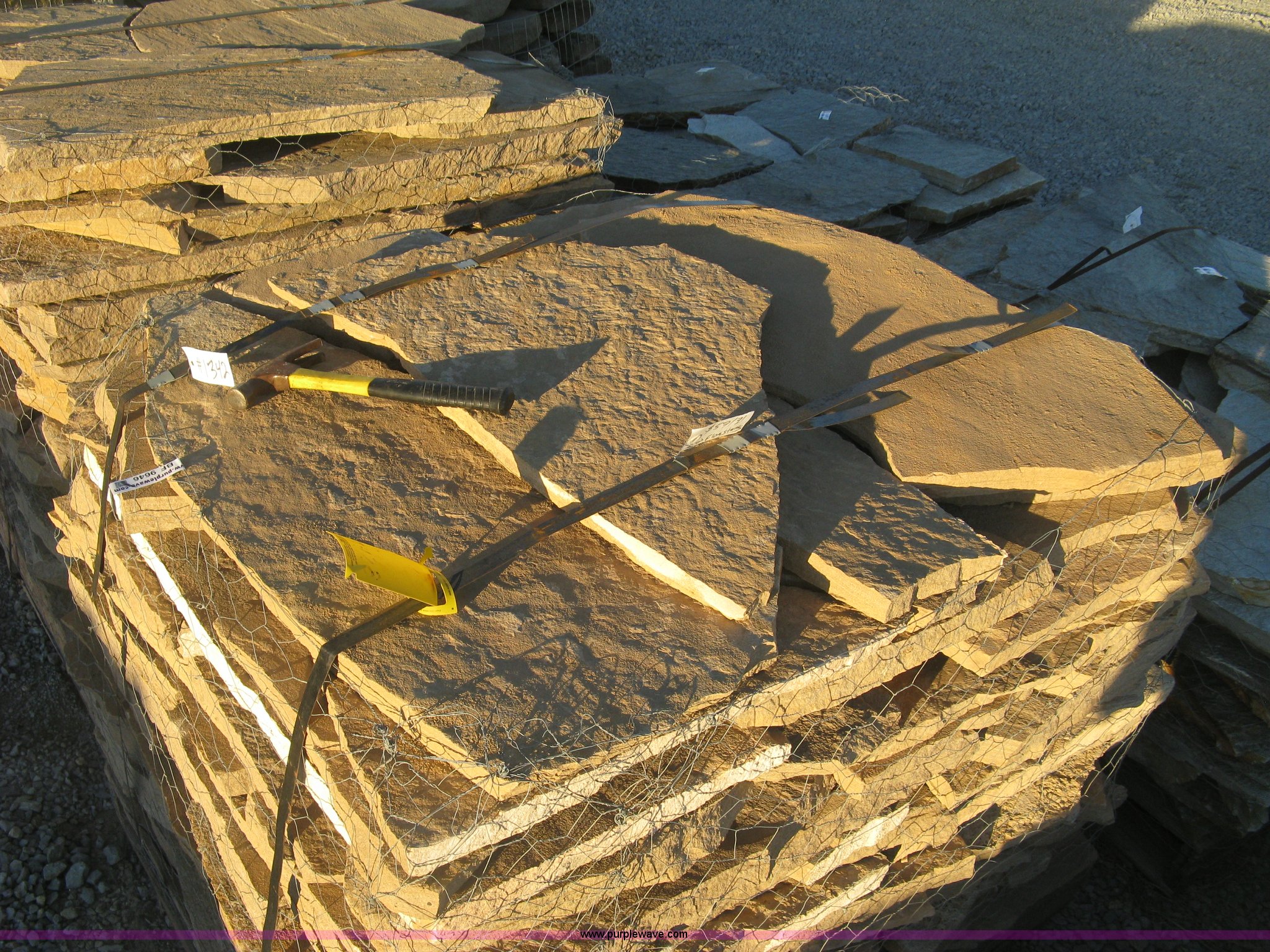 Southwest flagstone in Wichita, KS | Item BF9646 sold | Purple Wave