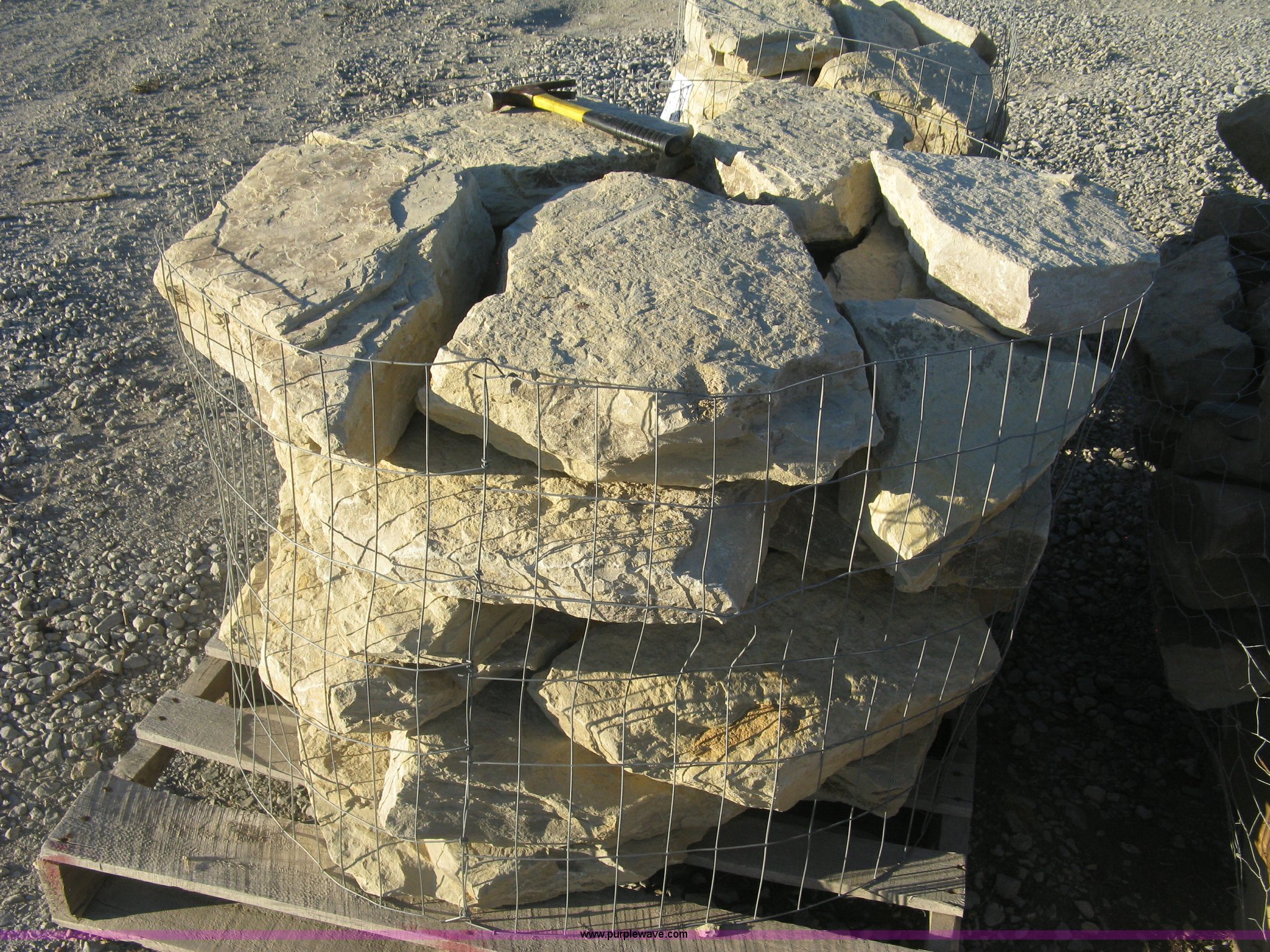 Kansas native limestone in Wichita, KS | Item BF9688 sold | Purple Wave