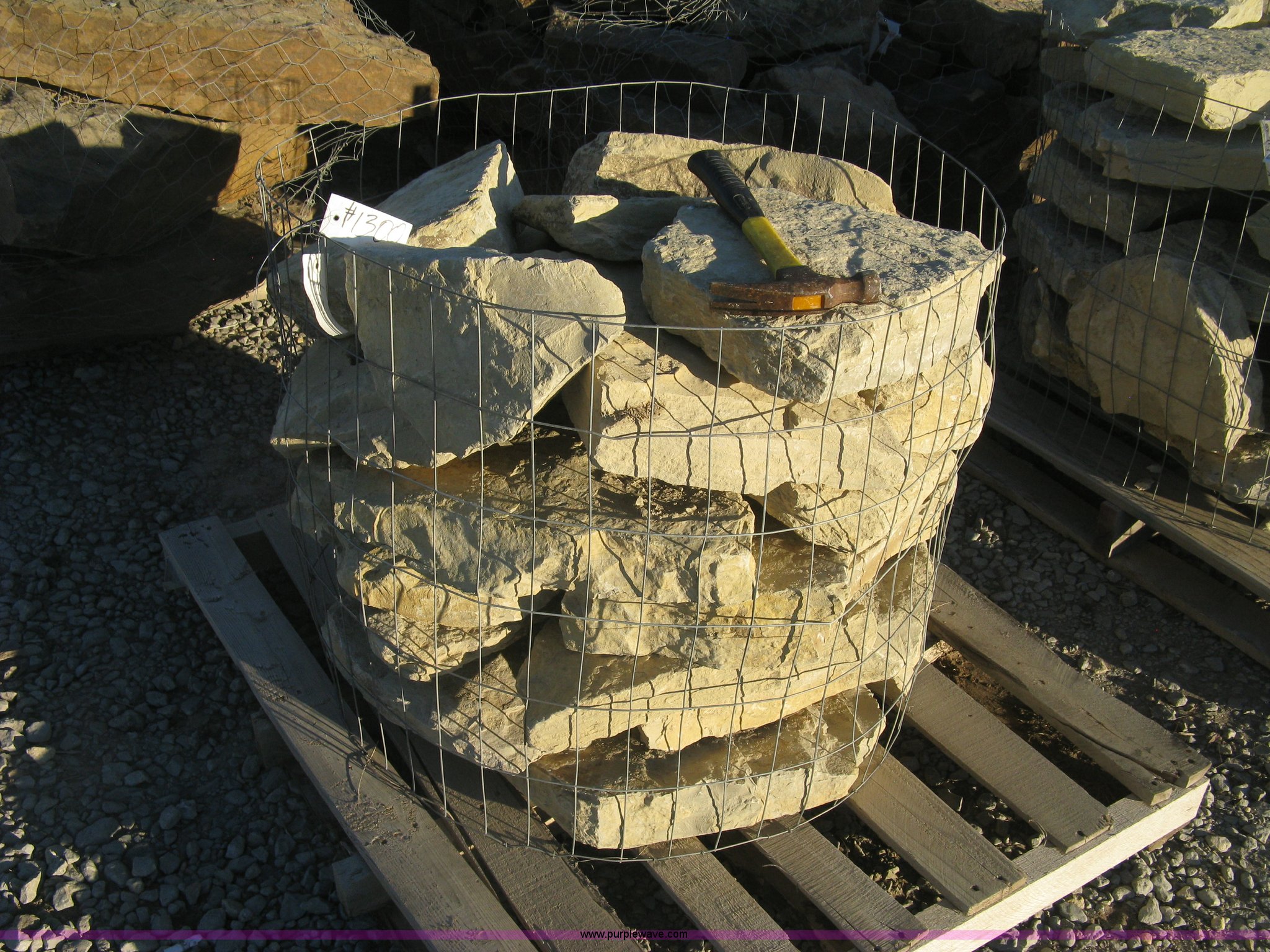 Kansas native limestone in Wichita, KS | Item BF9688 sold | Purple Wave