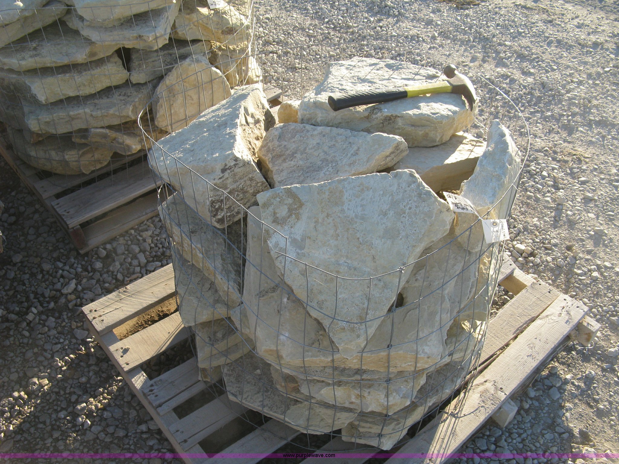 Kansas native limestone in Wichita, KS | Item BF9688 sold | Purple Wave