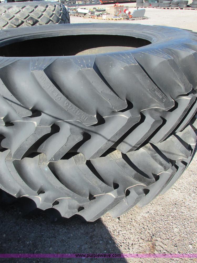 (2) Titan High Traction Lug Radial 18.4R46 tires in Hesston, KS | Item ...