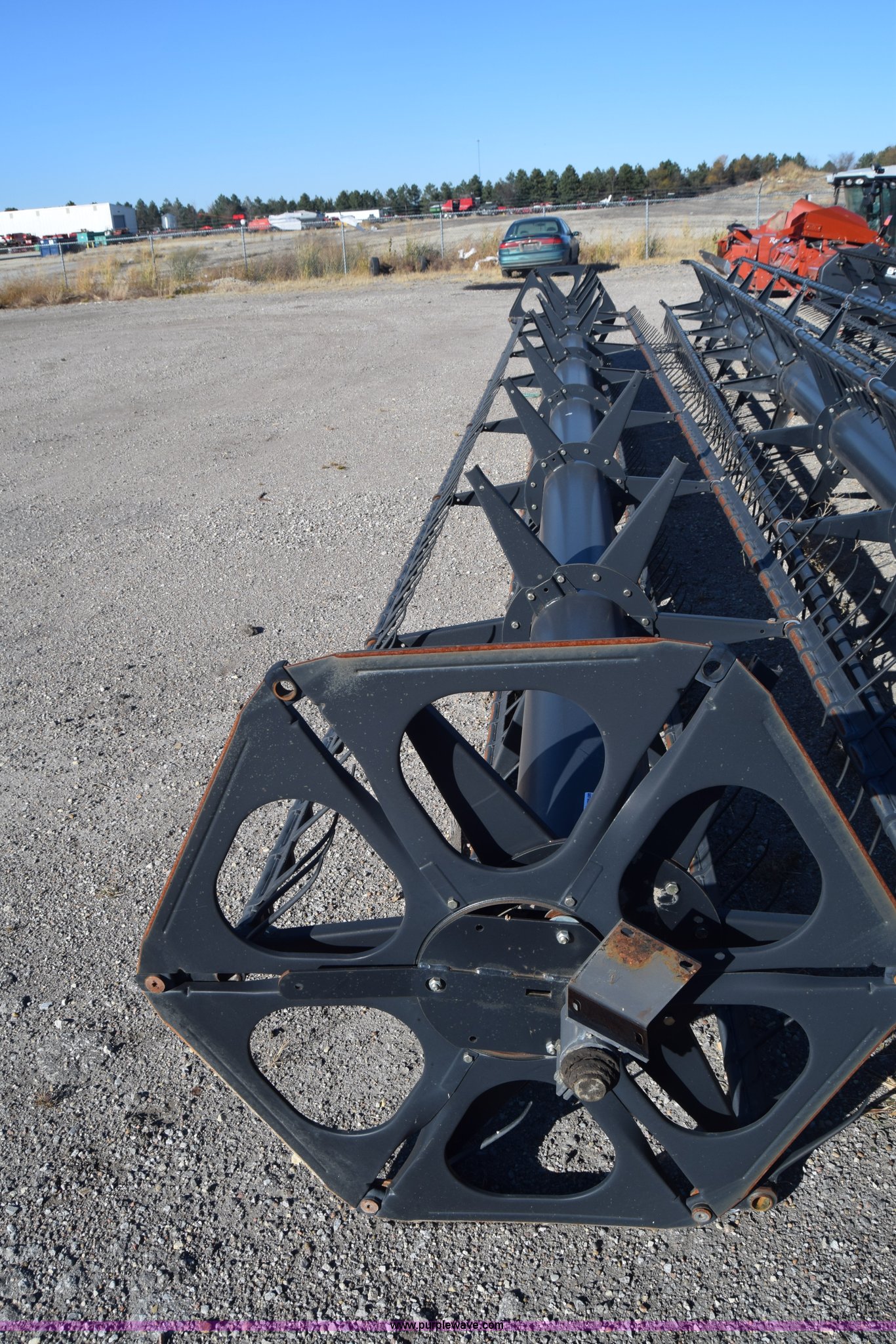 35' combine reel in Hesston, KS | Item BK9043 sold | Purple Wave